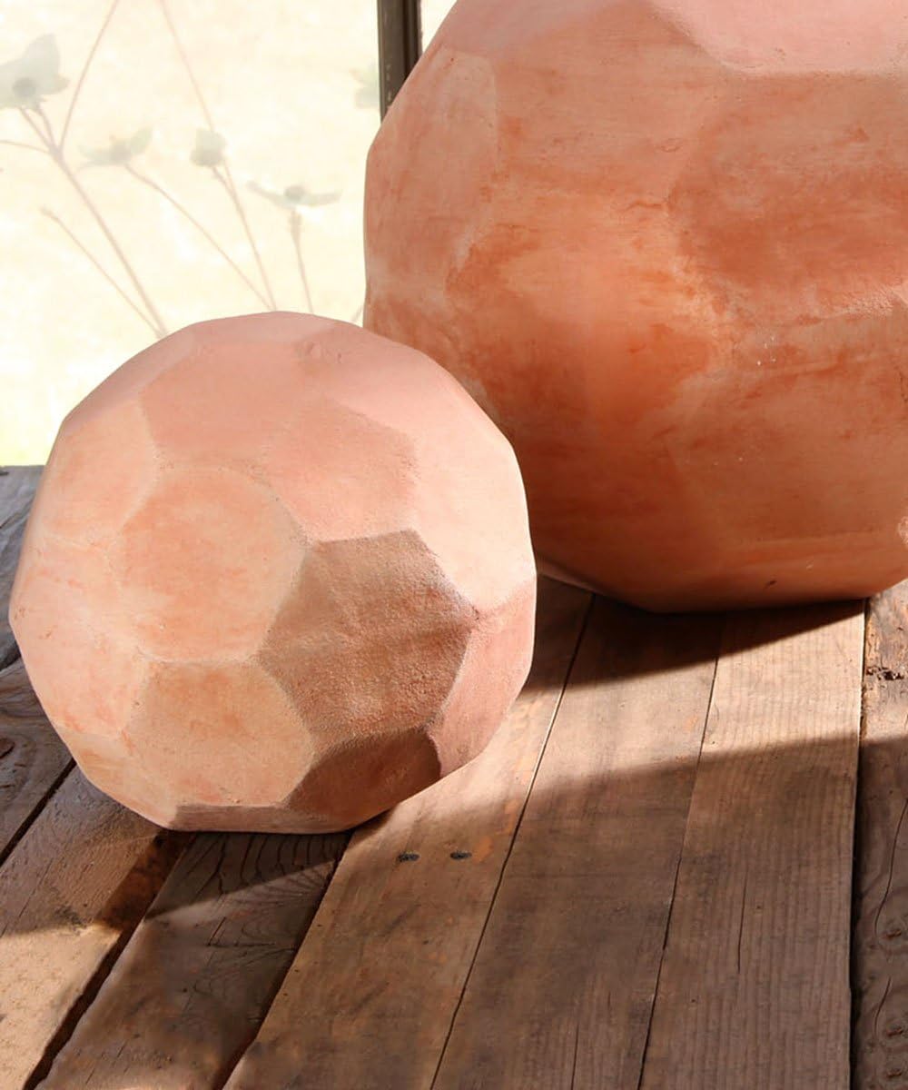 Amazon.com: Terracotta Faceted Sphere : Home & Kitchen