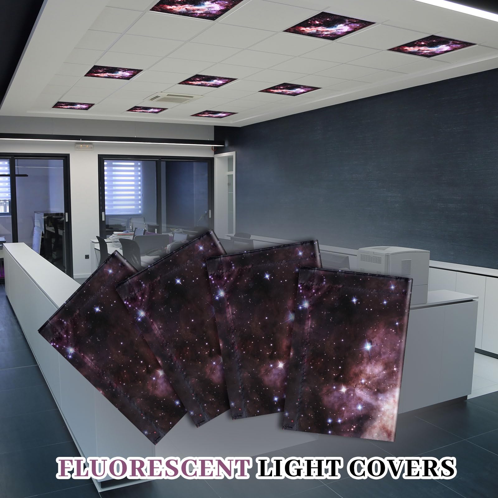 Home Star Fluorescent Light Vihose 4 Pcs 2 X 2 Feet Fluorescent Light