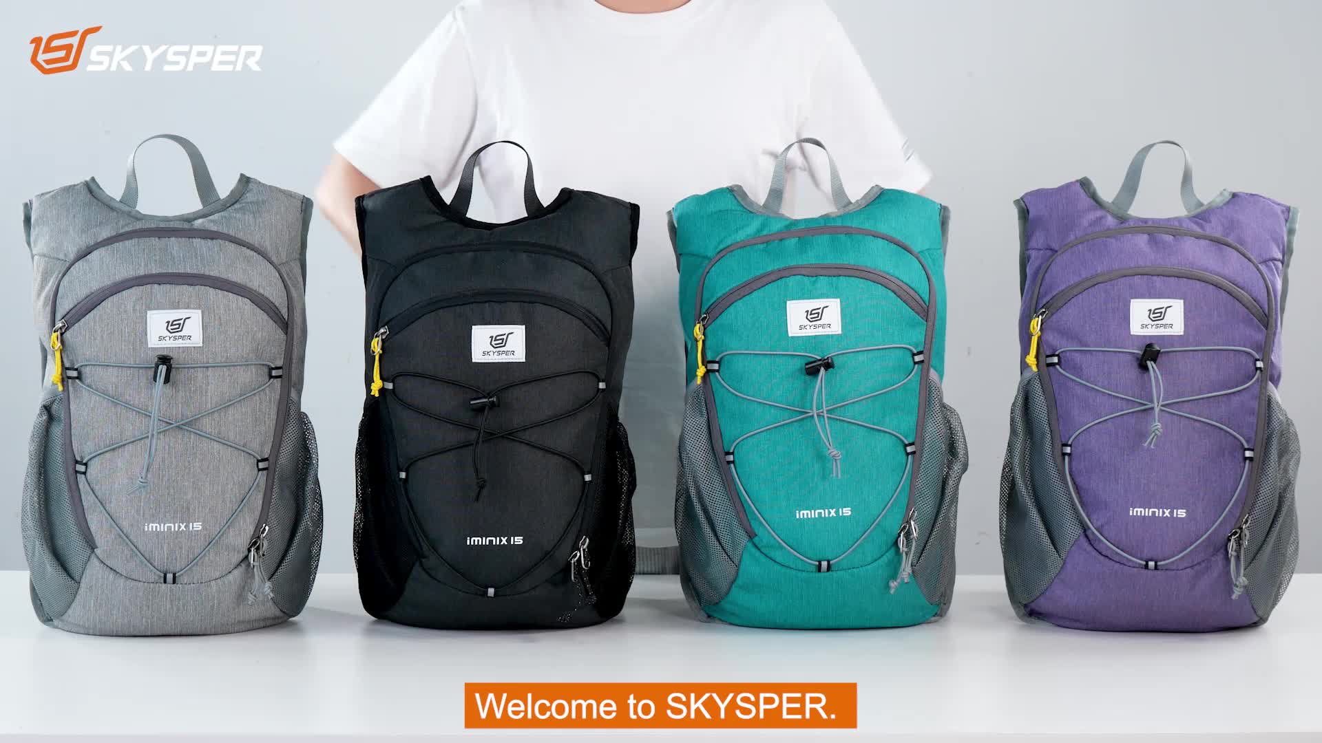 Watch Function Display of IMINIX15 Hiking Backpack on Amazon Live