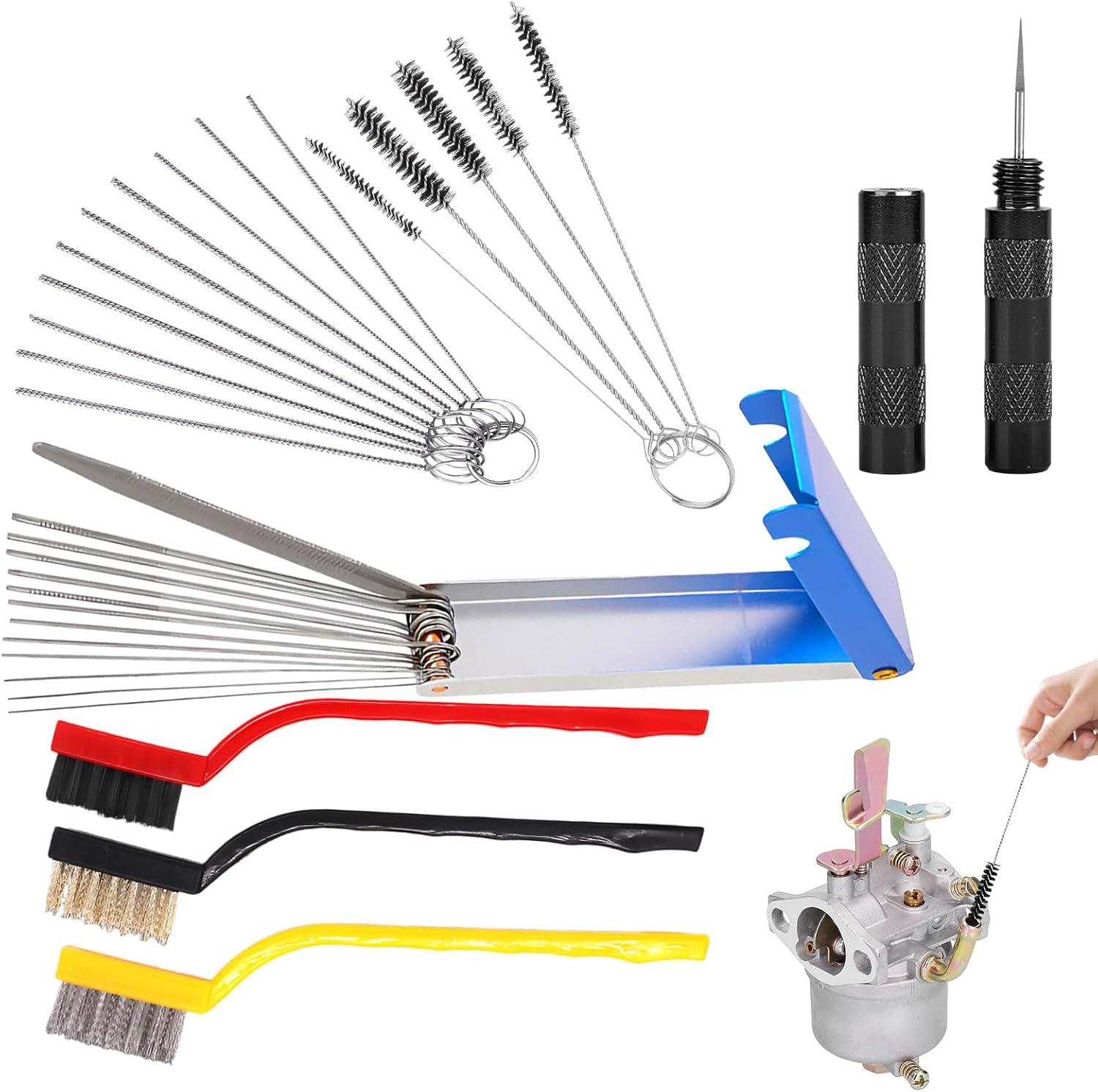 32 Pcs Carburetor Cleaner Set Carb Cleaner Spray Kit 13 Carburettor ...