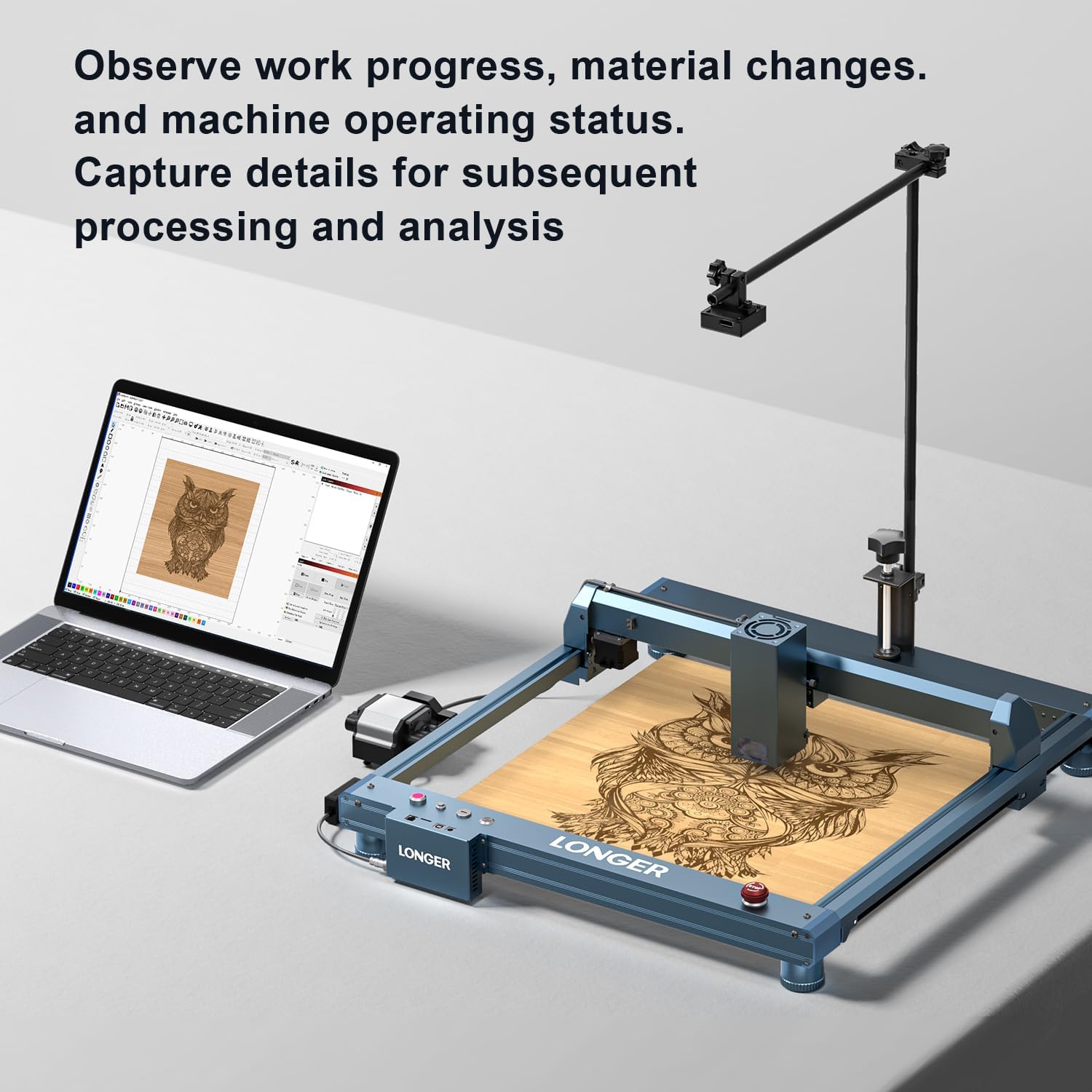 Snapklik.com : Longer 8MP Laser Engraver Lightbum Camera Module ...