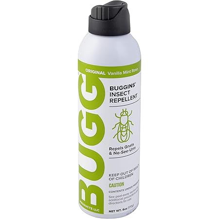 Amazon.com : BUGGINS Natural Insect Repellent 0% DEET : Buggins Bug ...