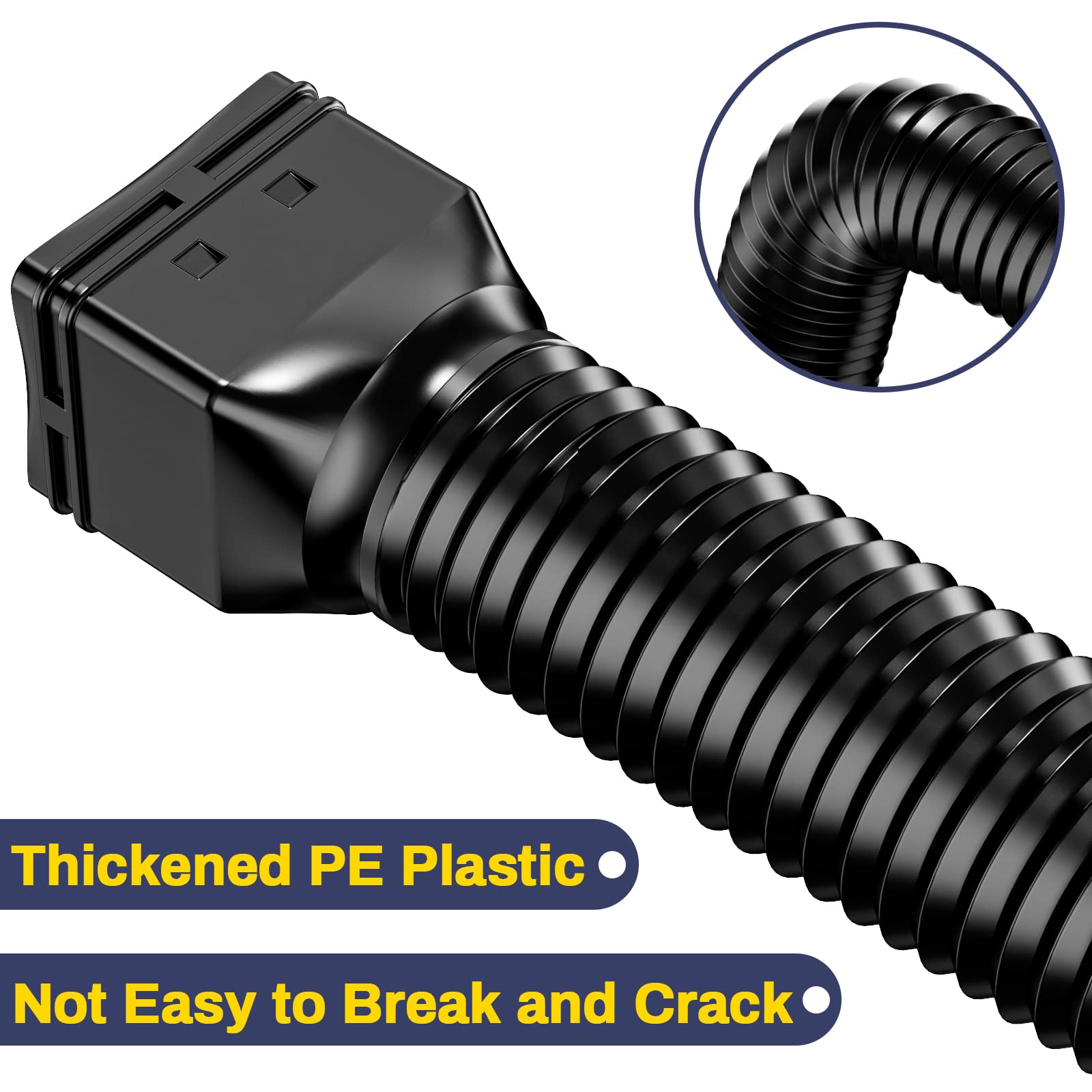 Snapklik.com : Fixmend 2 Packs Gutter Downspout Extensions Extra Long ...