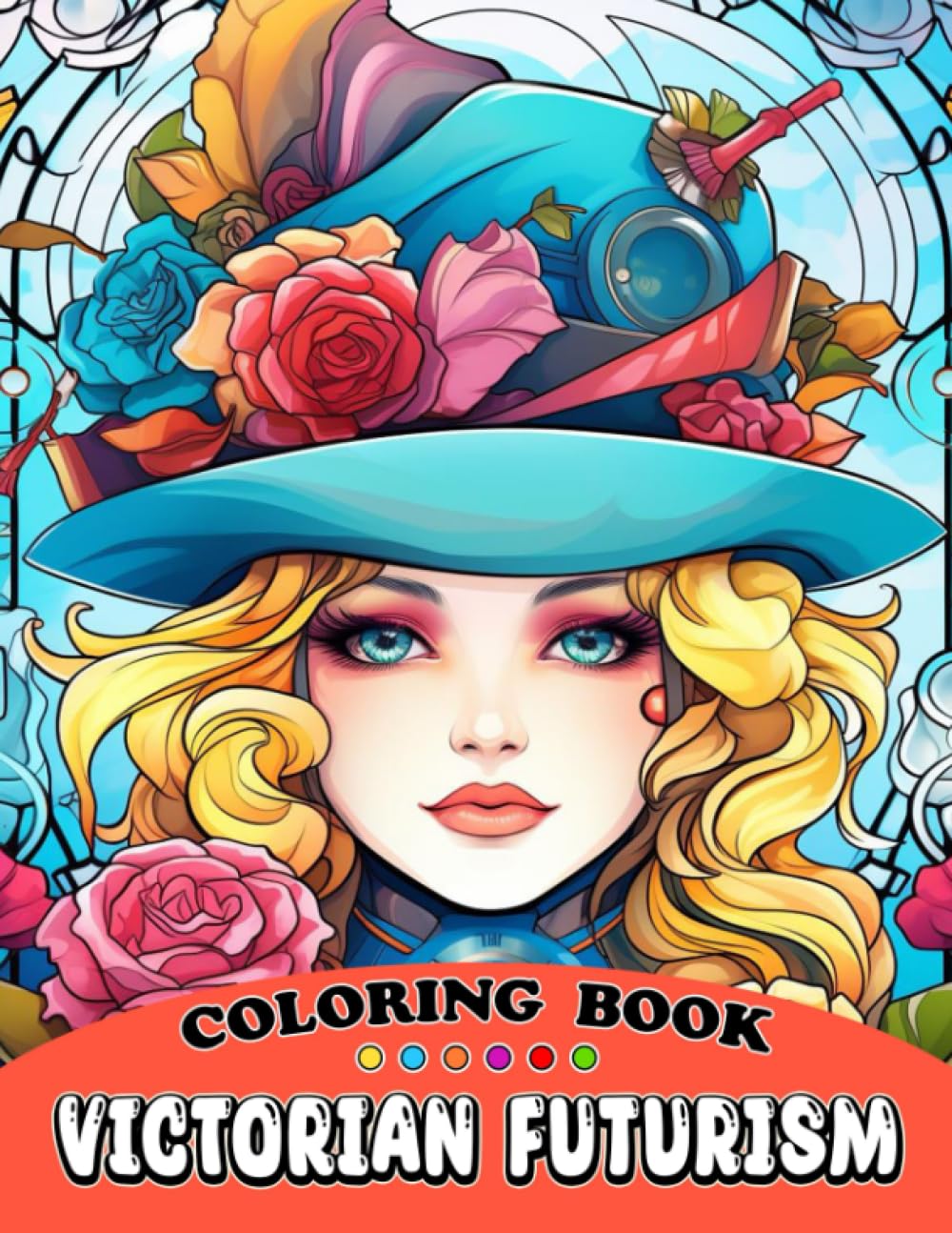 Amazon.com: Victorian Futurism Coloring Book: Mechanic Style Coloring ...