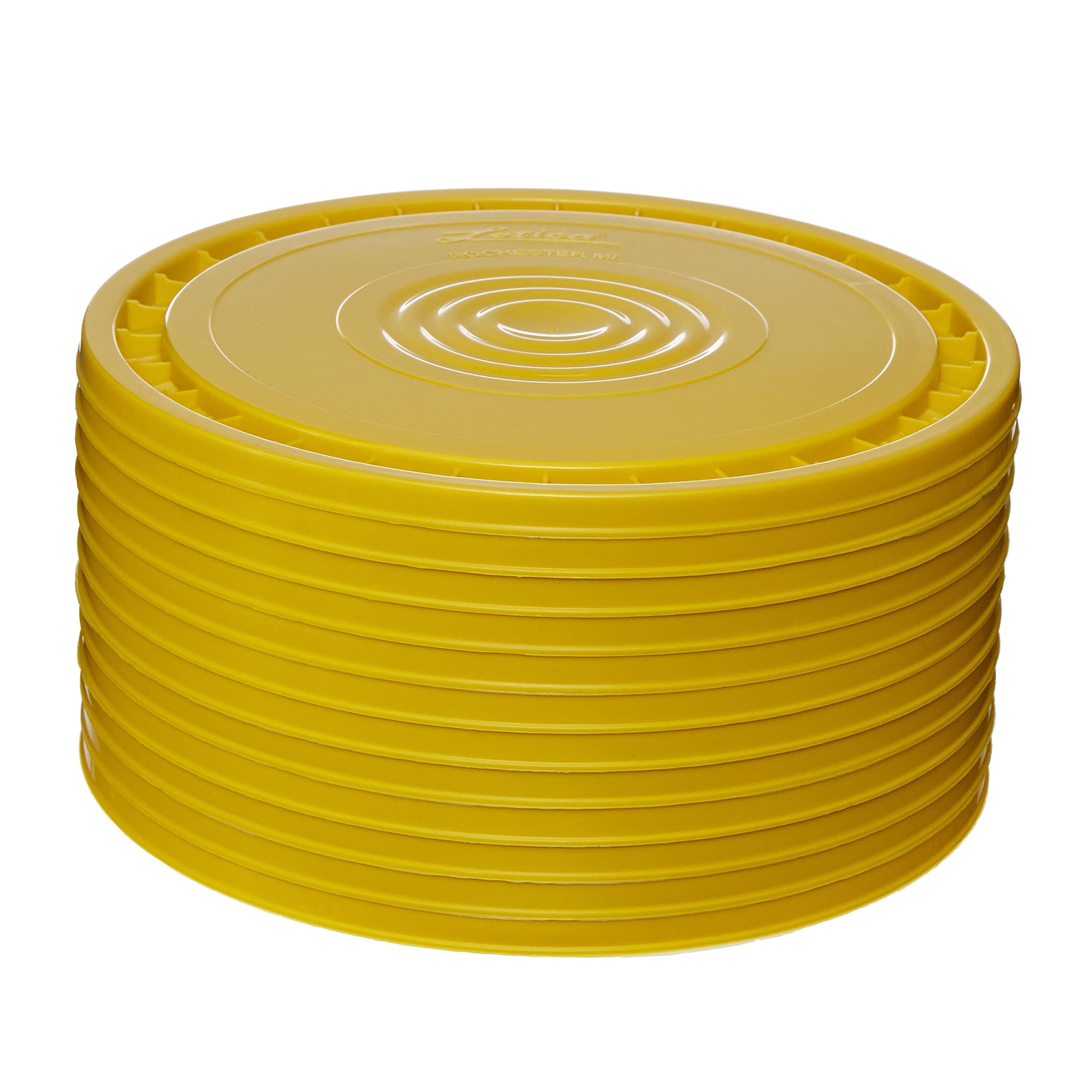 Snapklik.com : Consolidated Plastics Food Grade Easy Peel Lids For 3.5 ...
