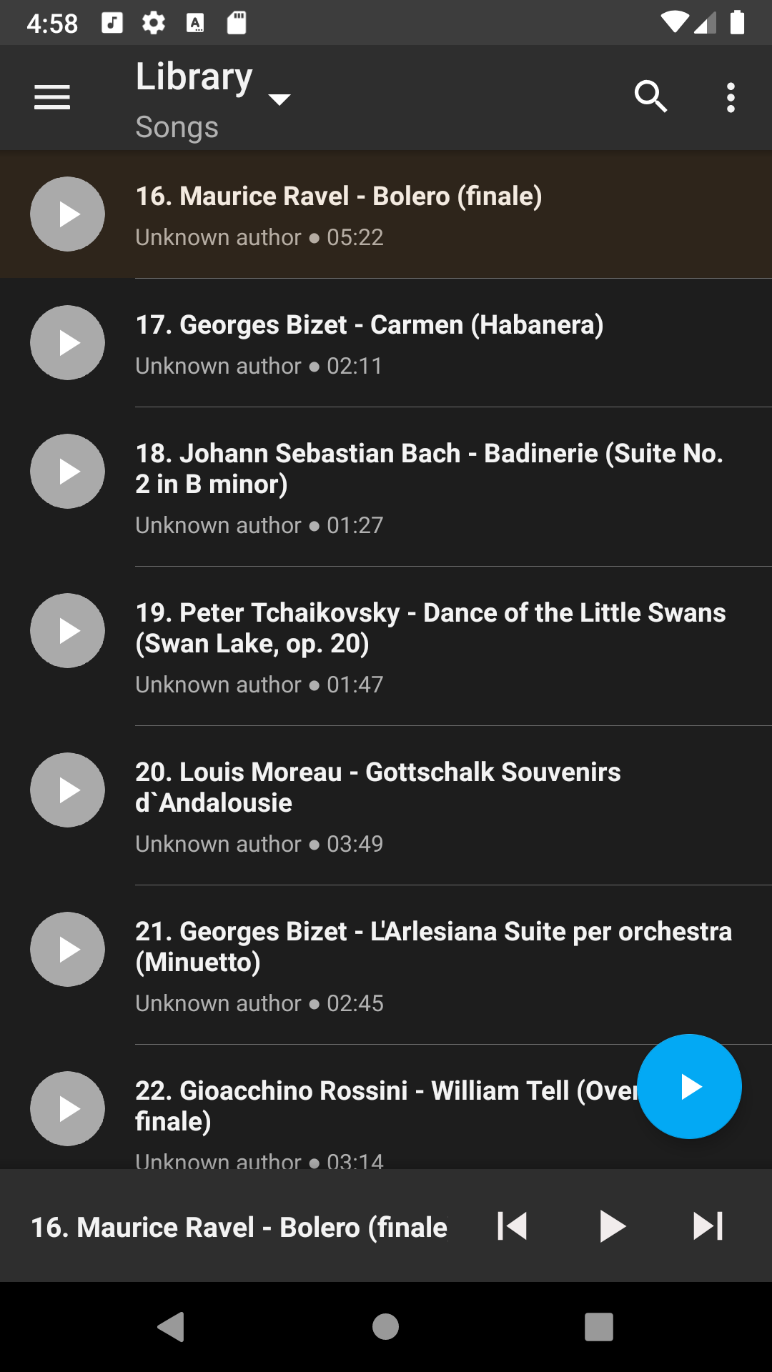 Simple music player - App on Amazon Appstore