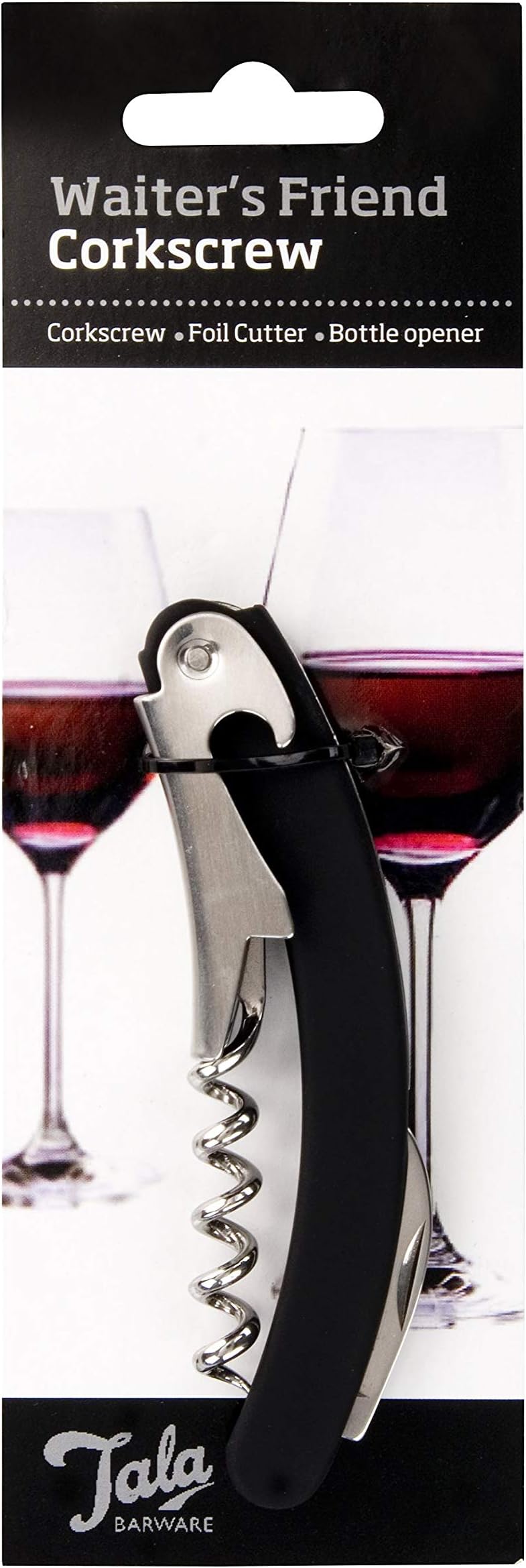 Tala Waiter's Friend Corkscrew, 3 in I multi-function tool including ...