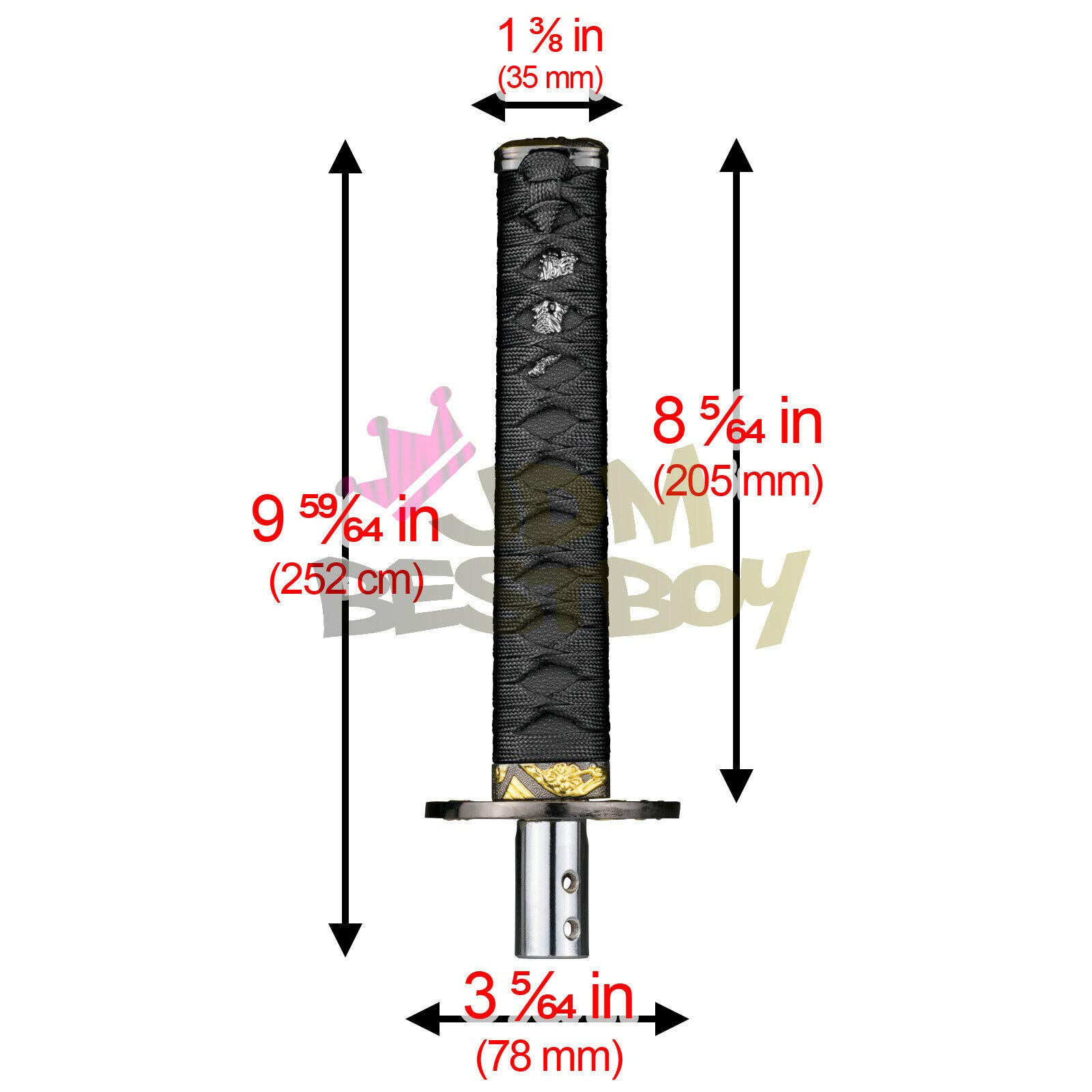 JDM Katana Gear Shifter Dyno Racing Samurai Sword Shift Knob - 200mm ...