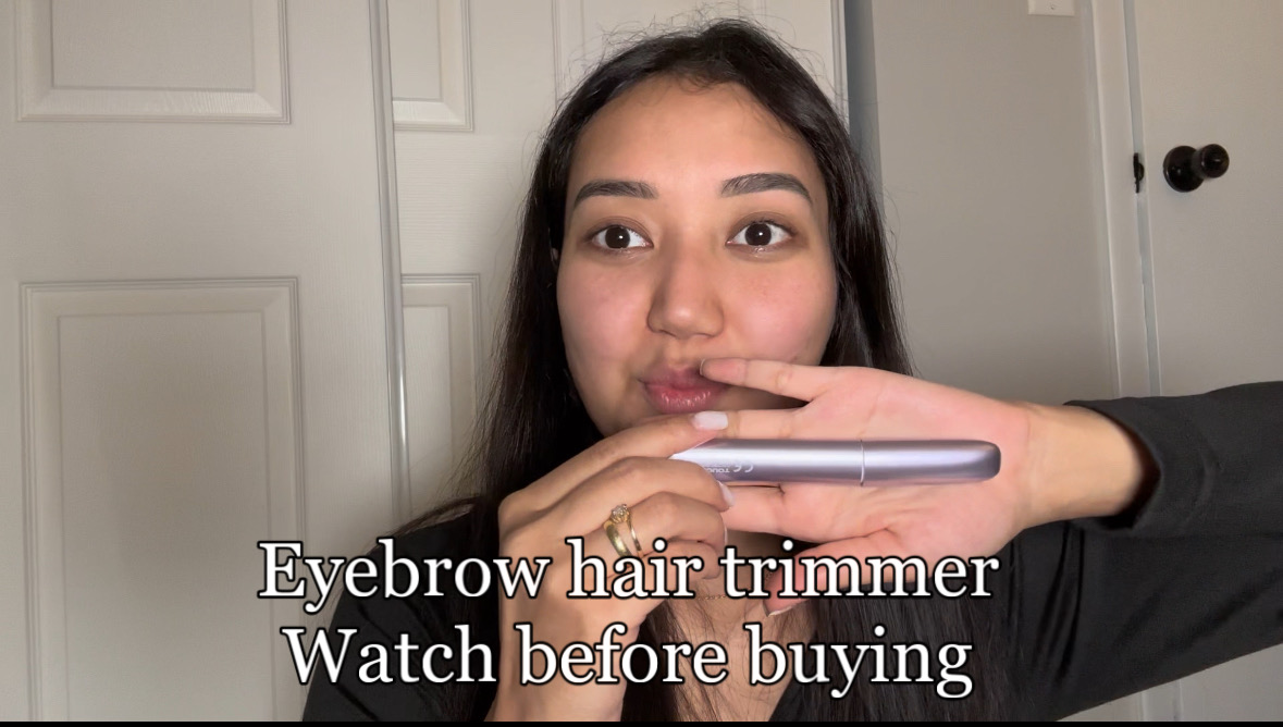 Watch Eyebrow hair trimmer on Amazon Live
