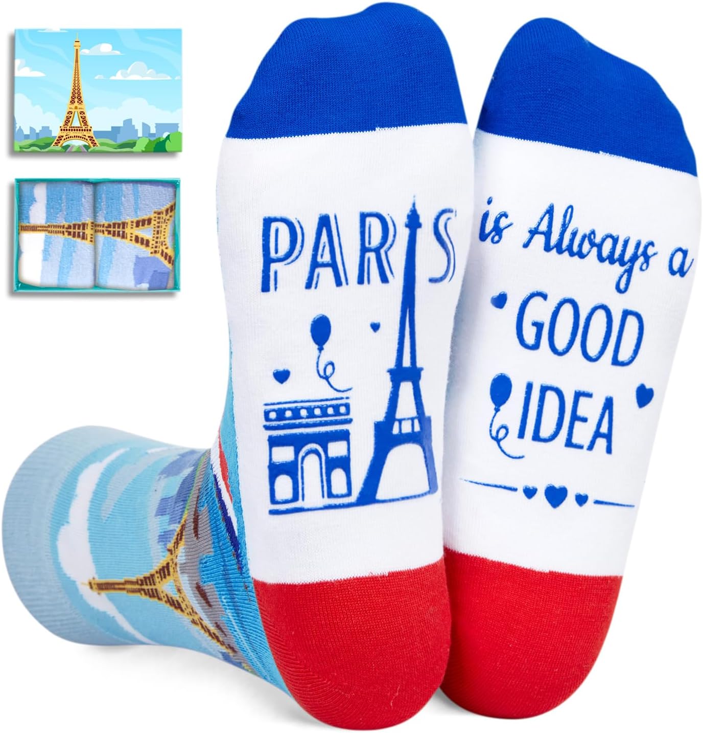 Amazon.com: HAPPYPOP Paris Gifts Frenchie French France Travel Gifts ...