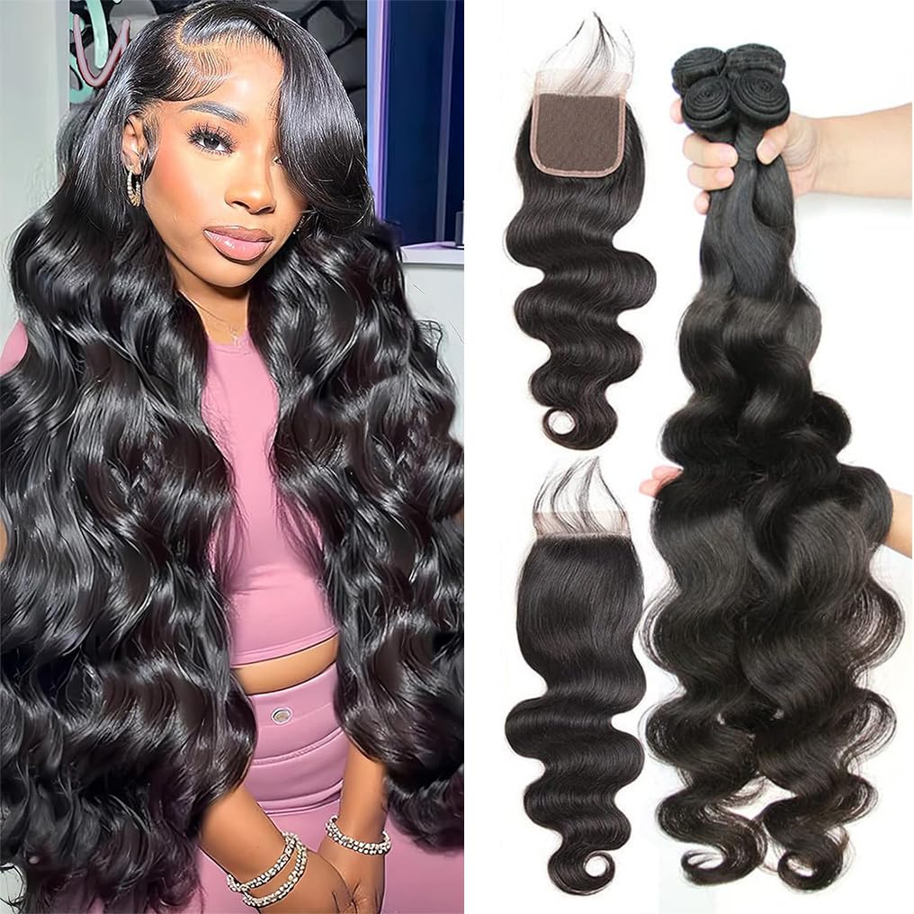 Amazon.com : Bundles with Closure (24 26 28 30+22,Free Part) 10A ...
