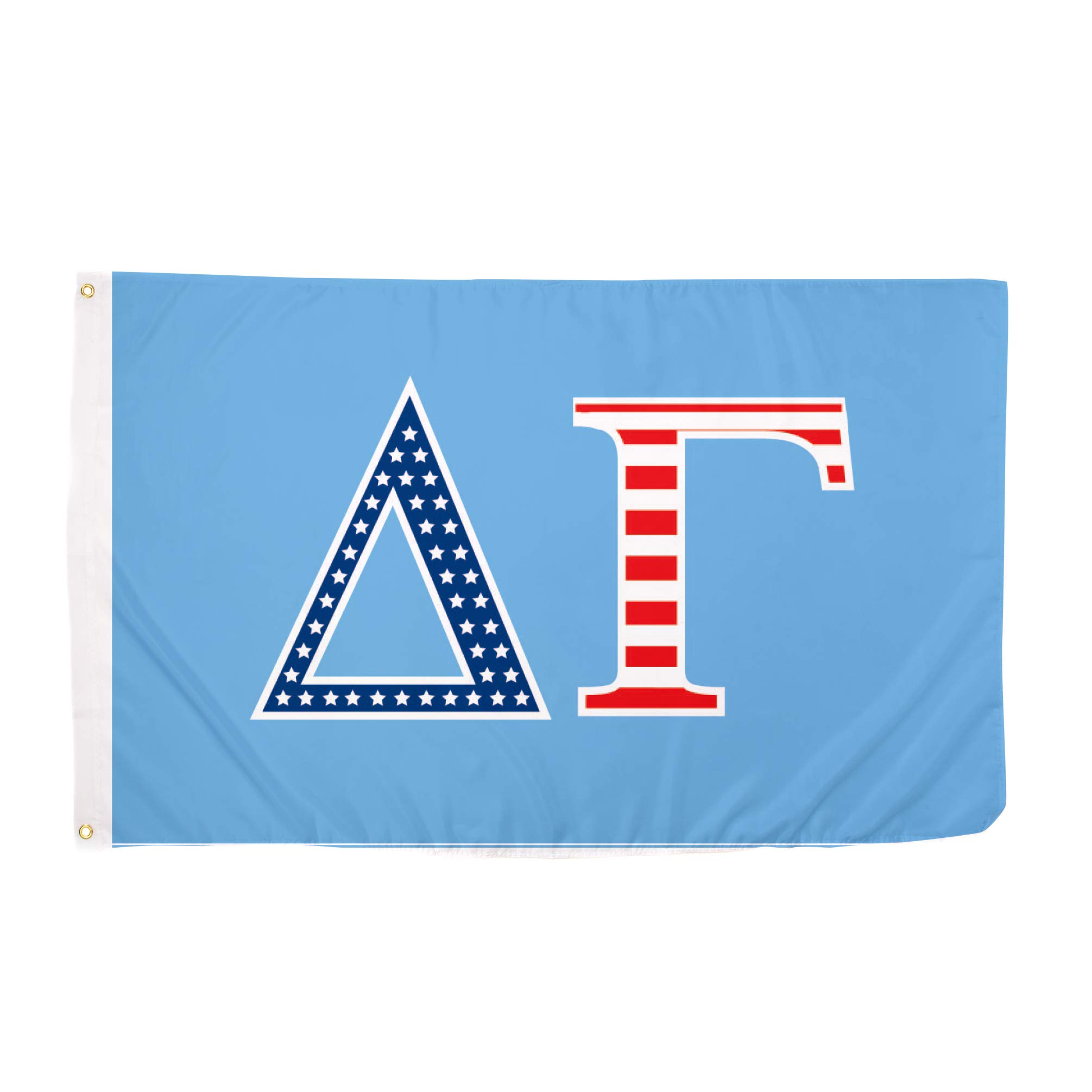 Amazon.com: Desert Cactus Delta Gamma Flag USA letter Sorority Greek ...