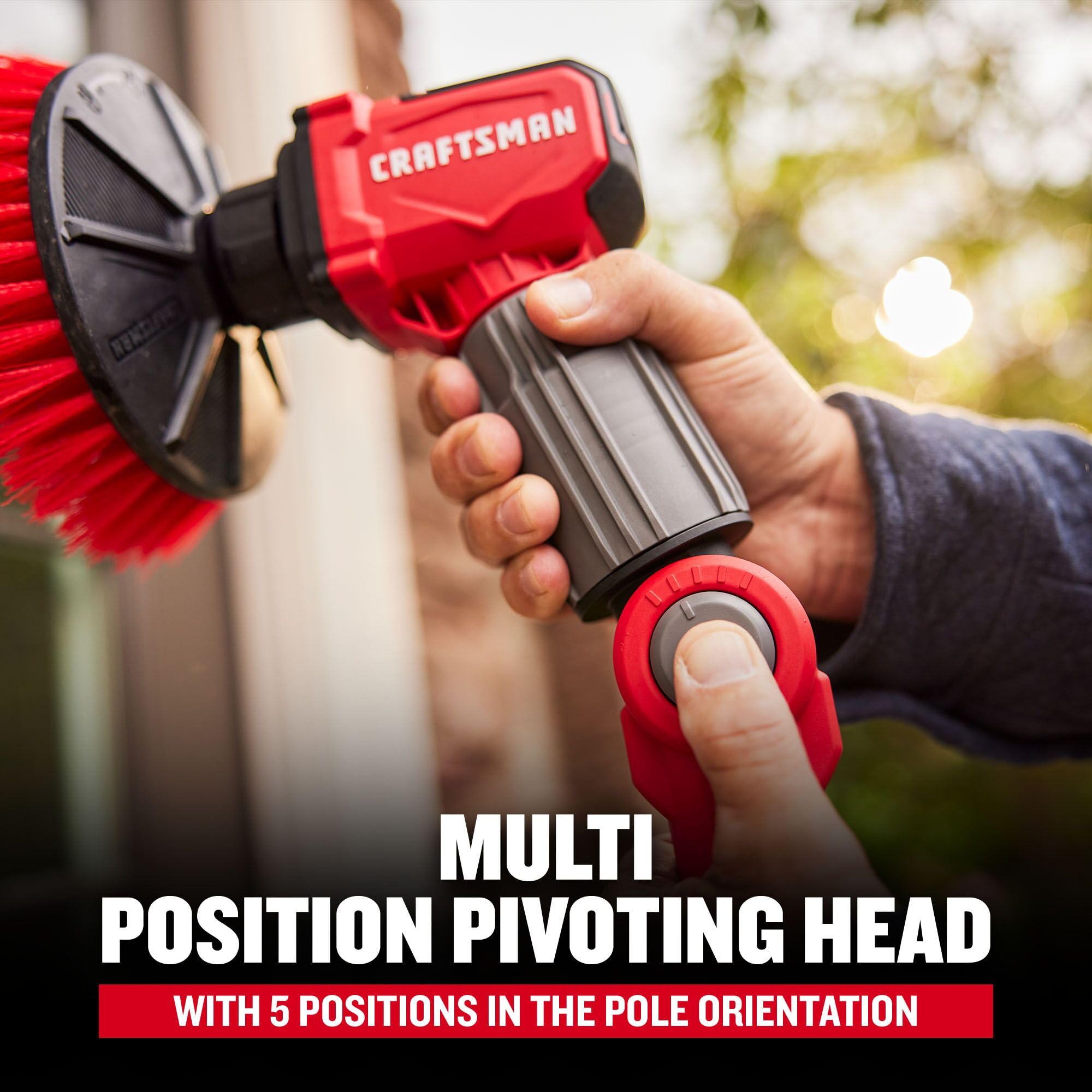 CRAFTSMAN V20 Cordless 2-in-1 Power Scrubber, Multi-Purpose, Bare Tool ...