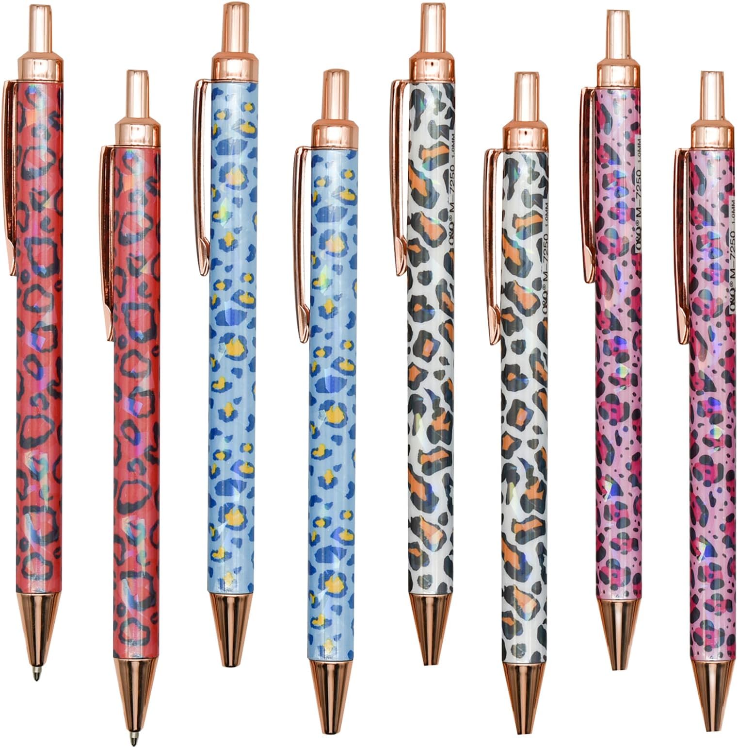 Amazon.com: Lopenle 42PCS Fancy Leopard Pens Animal Pattern Gel Pens ...