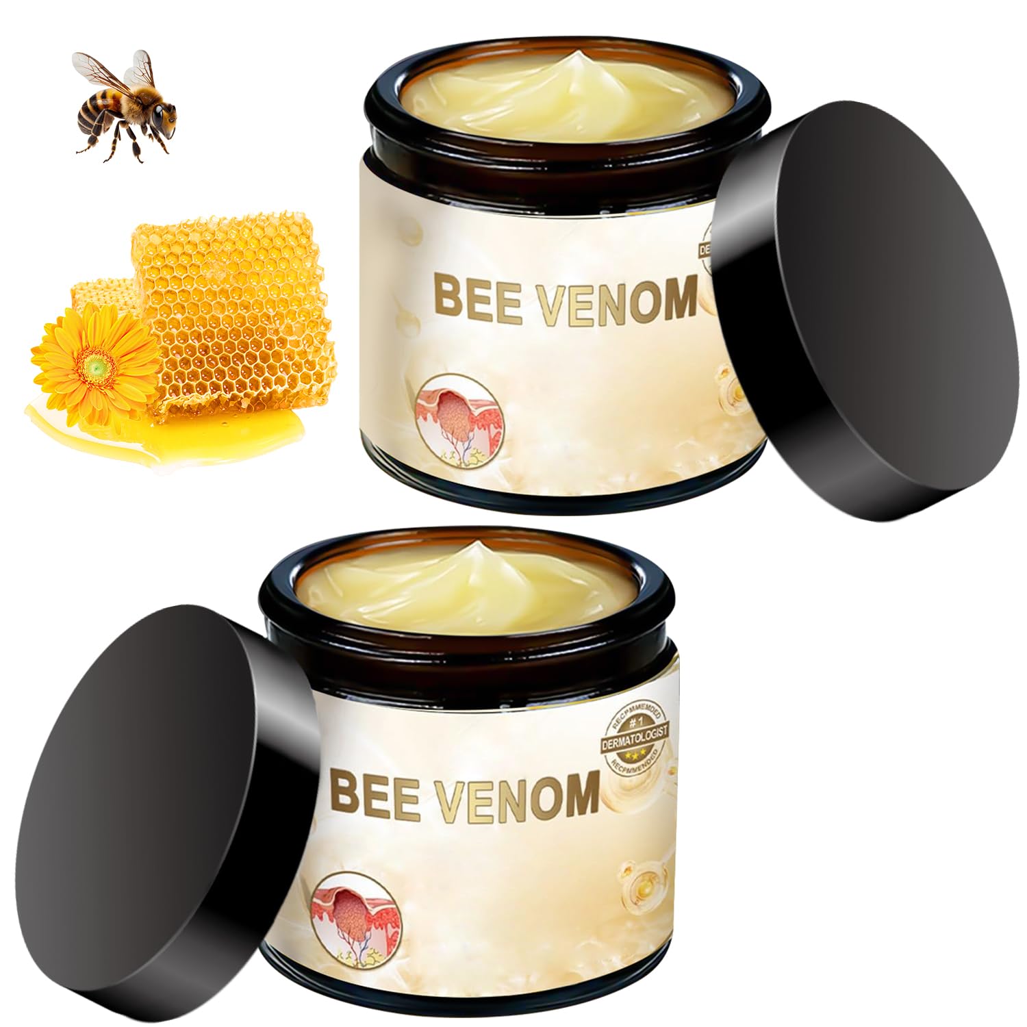 Amazon.com : Bee Venom Skin Treatment Cream, Advanced Bee Venom Cream ...
