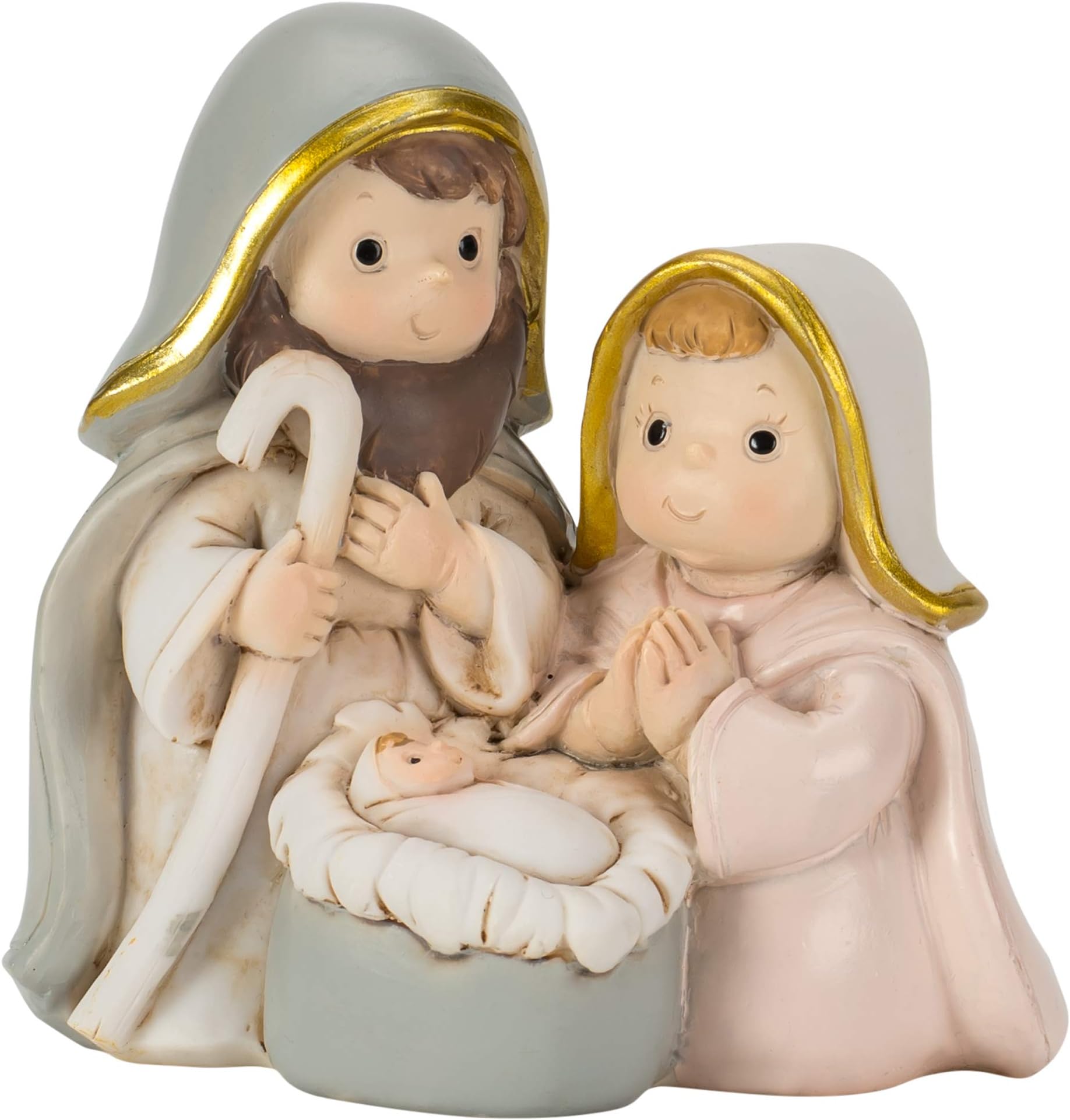 Amazon.com: The Bridge Collection Mini Nativity Figurines - Set of 3 ...