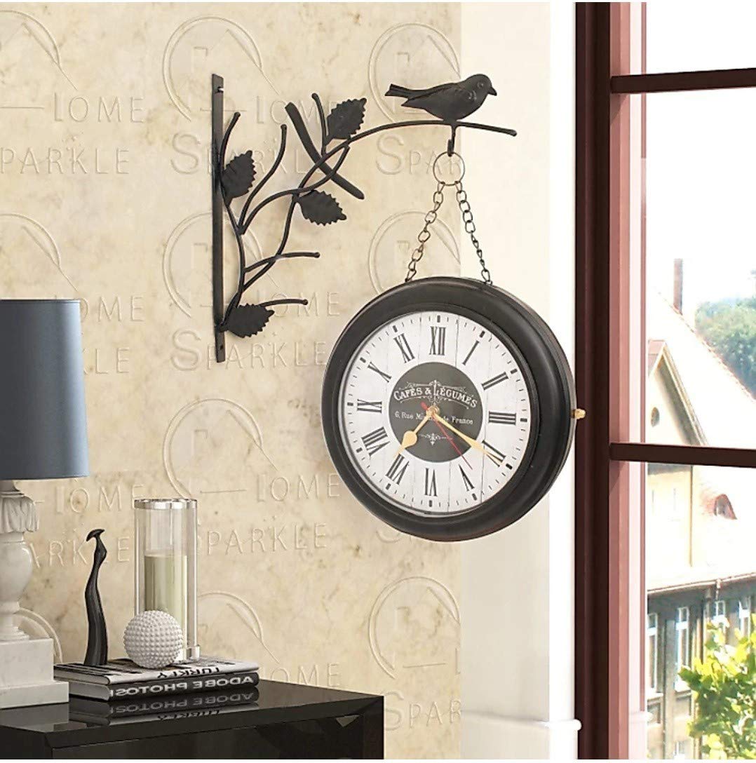 Buy Saree House Metal 10 Inch Vintage Antique Black Double Sided ...