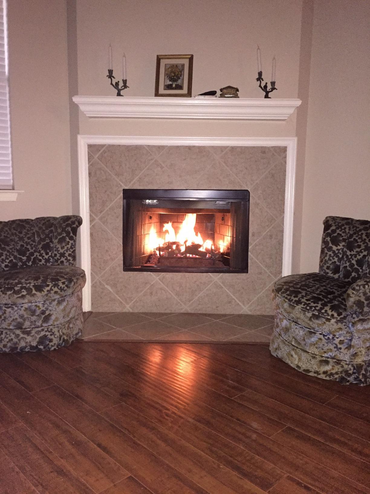 Amazon.com: Moda Flame GBA1018 18 PC Ceramic Fireplace Wood Log Set ...