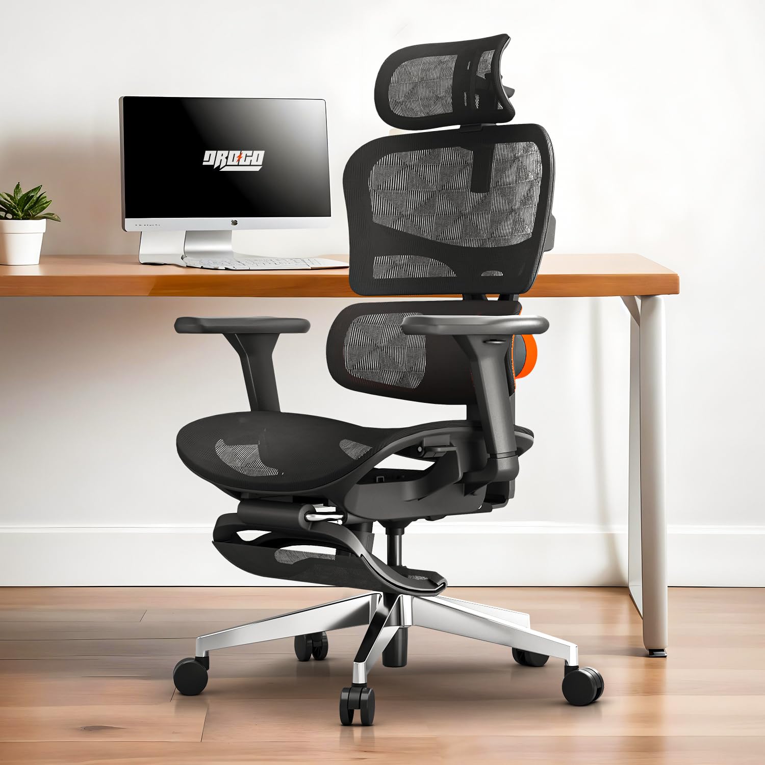DROGO Premium Ergonomic Full Mesh Office Chair for Work from Home, High ...
