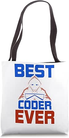Amazon.com: Best Coder Ever Programmer Coding Code Tote Bag : Clothing, Shoes & Jewelry