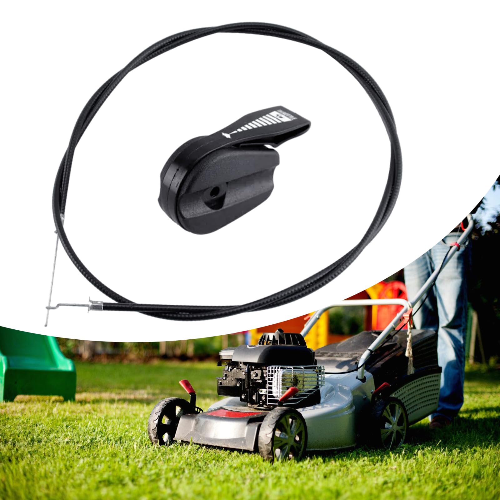 Mower Control Handle Switch Replacement Lawn Mower Throttle Cable ...