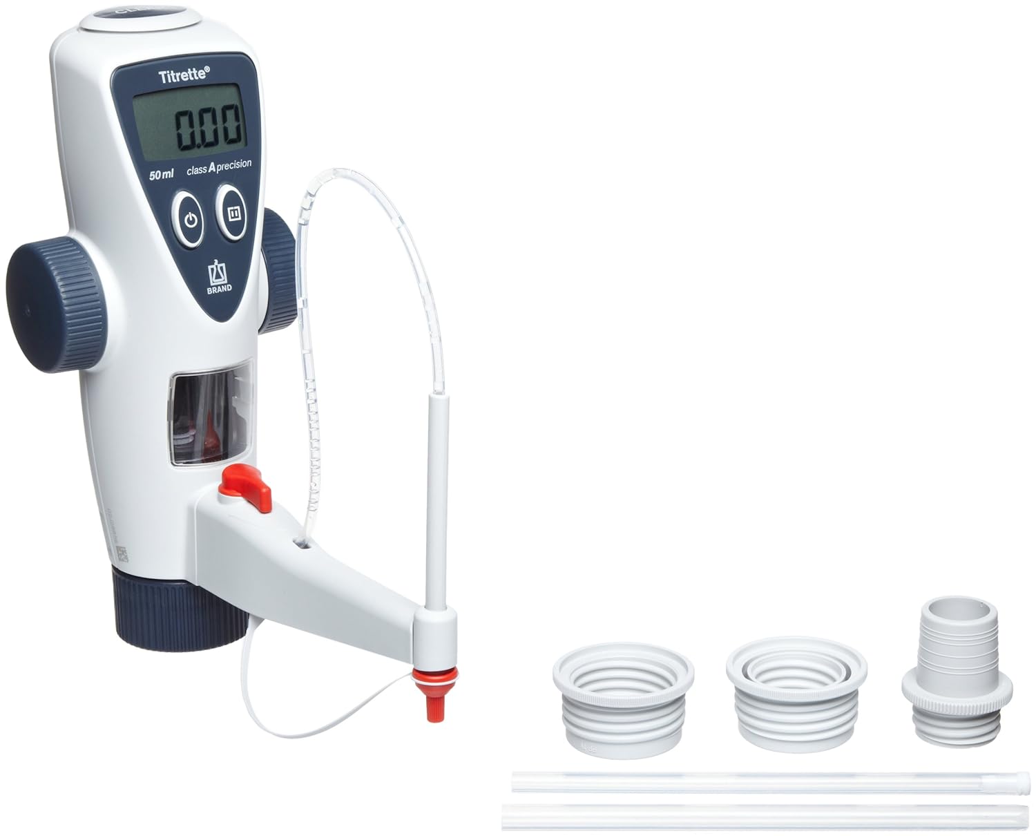 Amazon.com: BrandTech 4760161 Bureta Titrette Bottletop de vidrio de ...