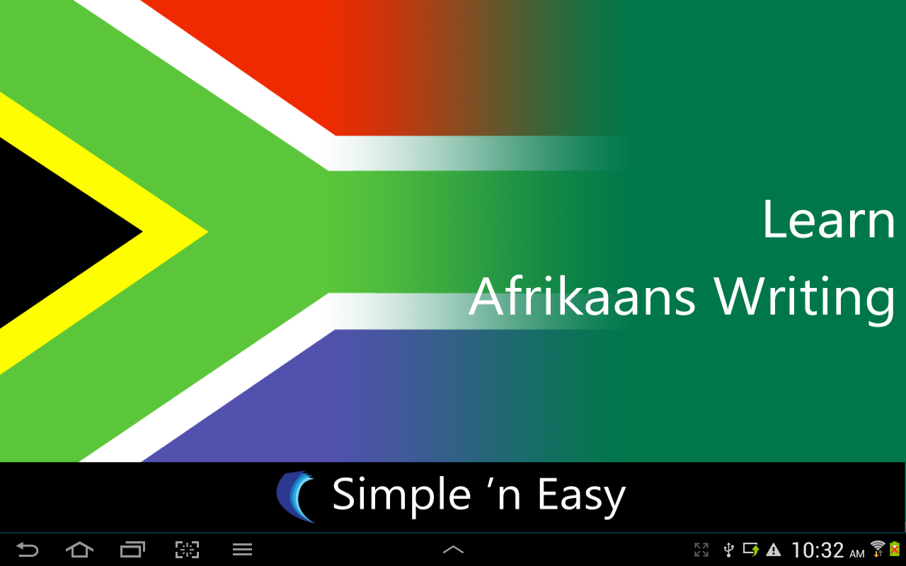 Learn Afrikaans Writing - App on Amazon Appstore