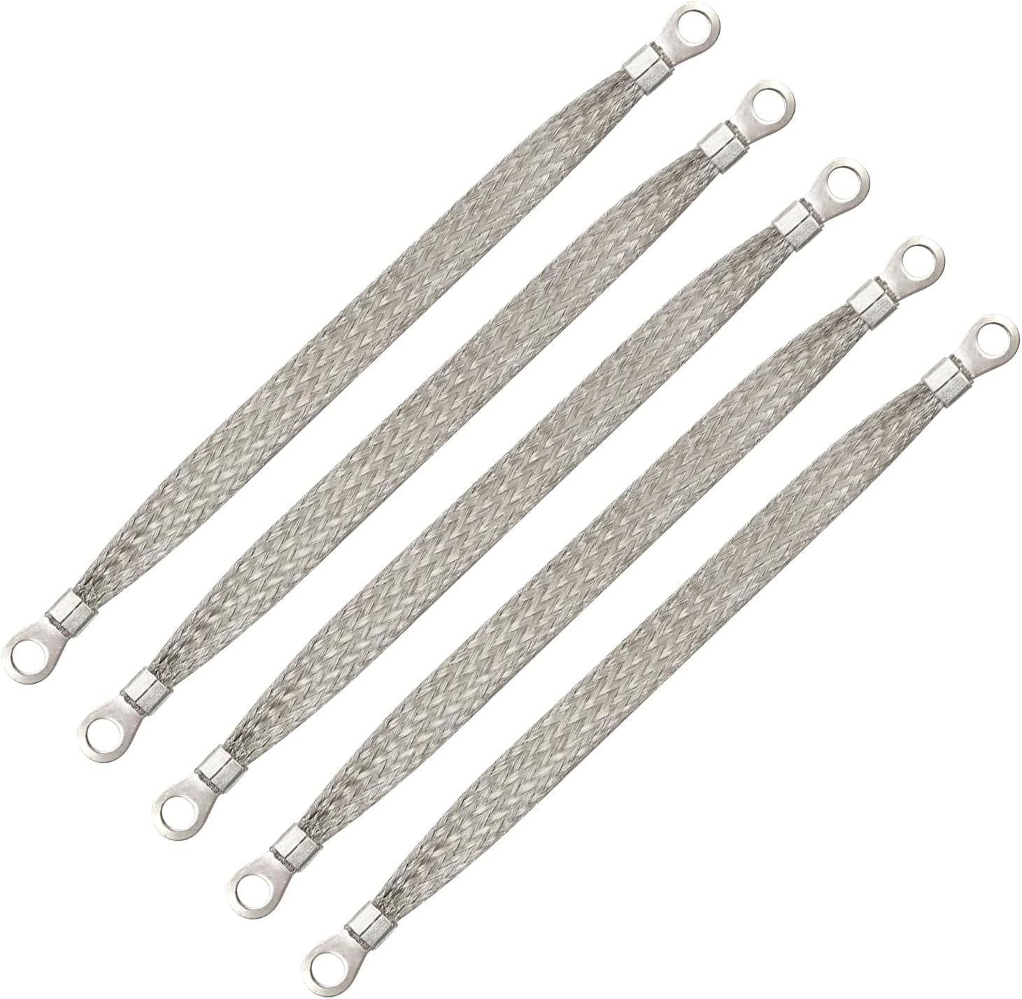 Amazon.com: ZUDKSUY 5PCS Ground Strap Automotive Braided Ground Busbar ...