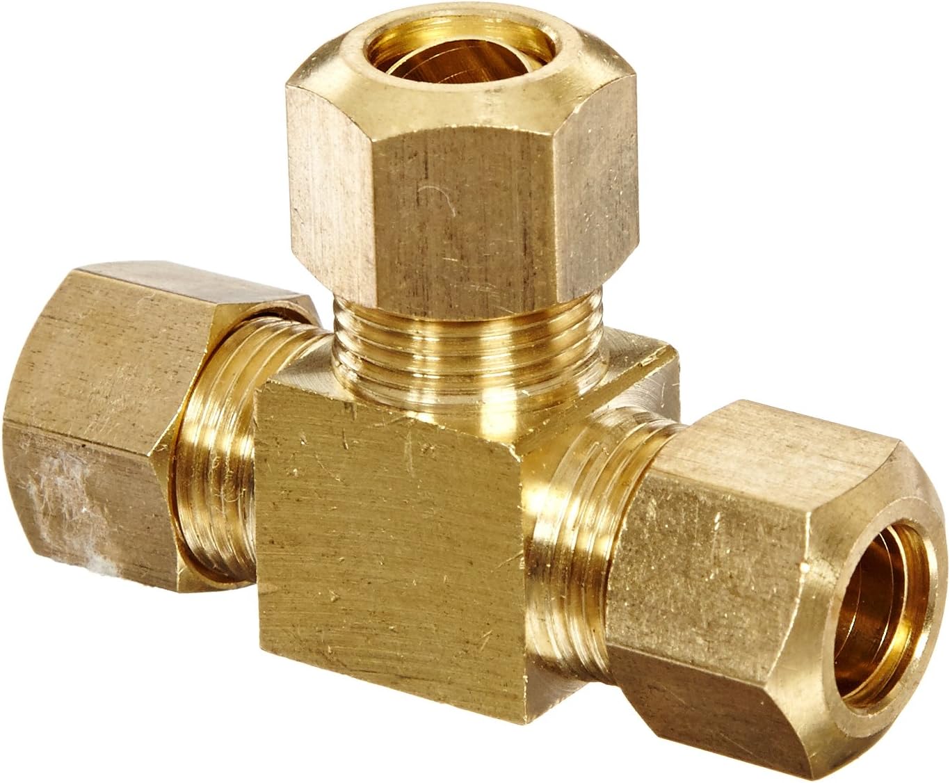 Amazon.com: Frizzlife 1/2" and 3/8" Brass Feed Water Adapter - 3/8 ...