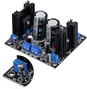 Stabilized Dual Power Circuit Board, 0-34V Input AC Regulated Supply ...