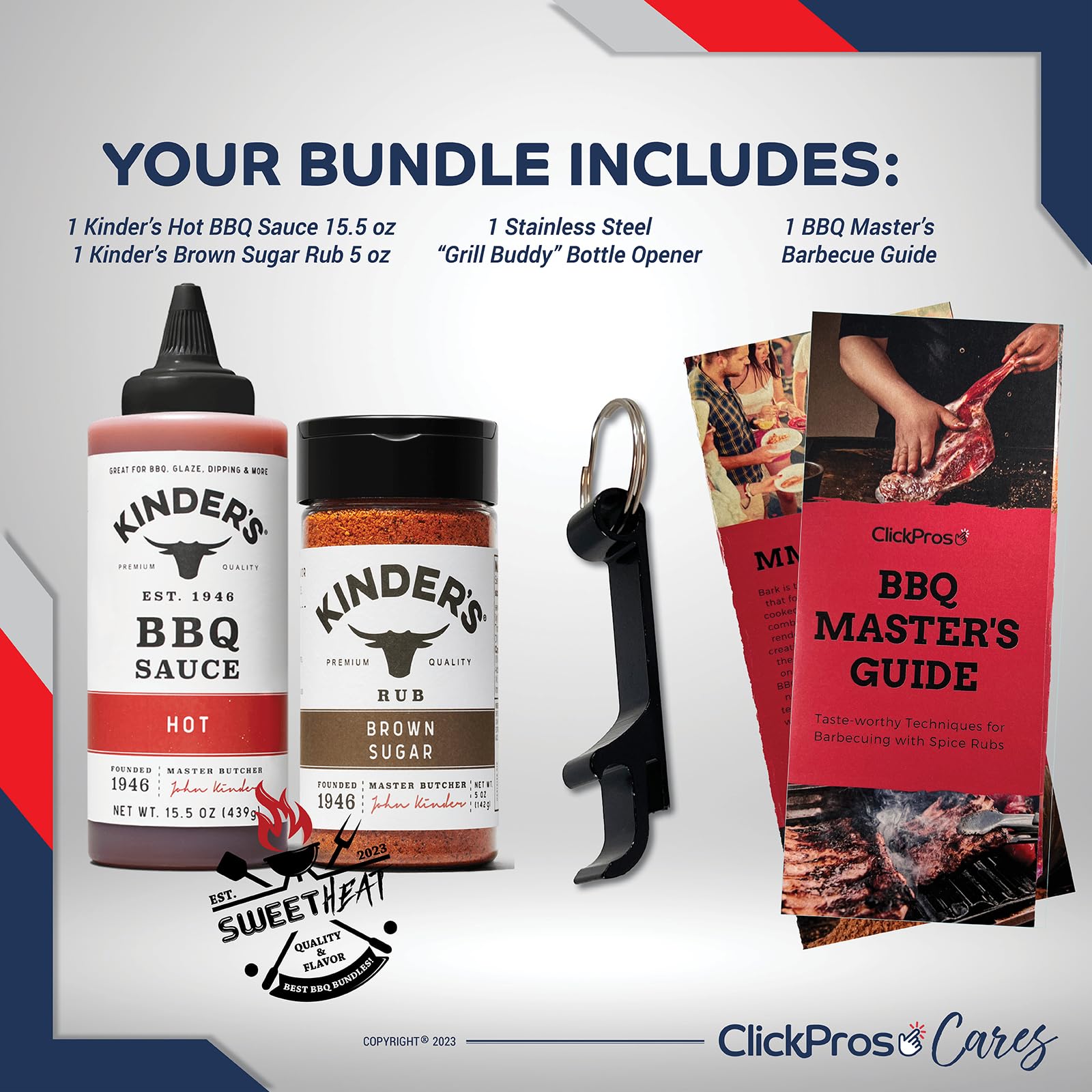 Snapklik.com : Kinders BBQ "Sweet Heat" Bundle