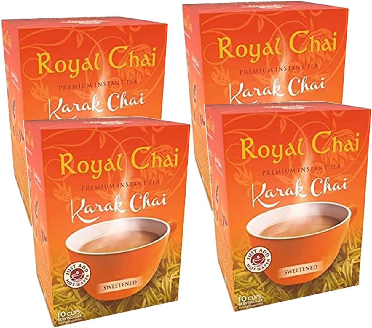 Royal Chai | Cardamom Sweetened Tub | 400 g (Pack of 1) | Premium ...