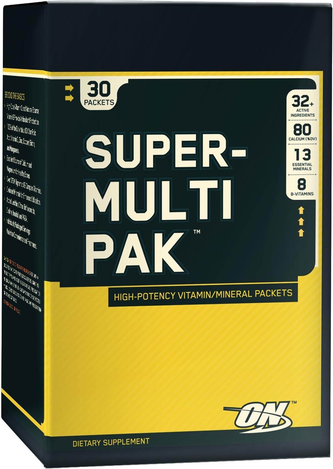 Amazon.com: Optimum Nutrition Super Multi Pak, 30 Packets : Health ...