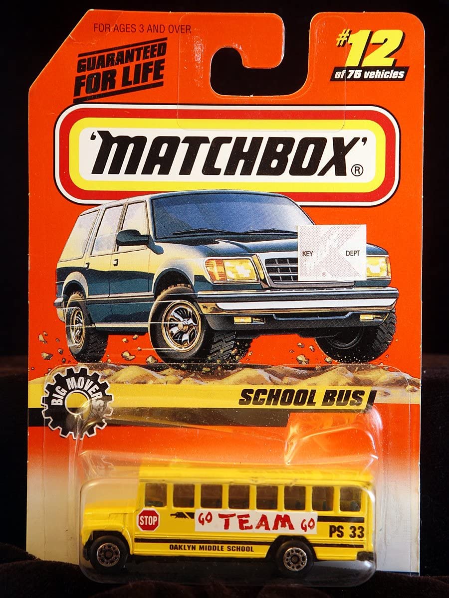 Matchbox #12 School Bus : Amazon.in: Toys & Games