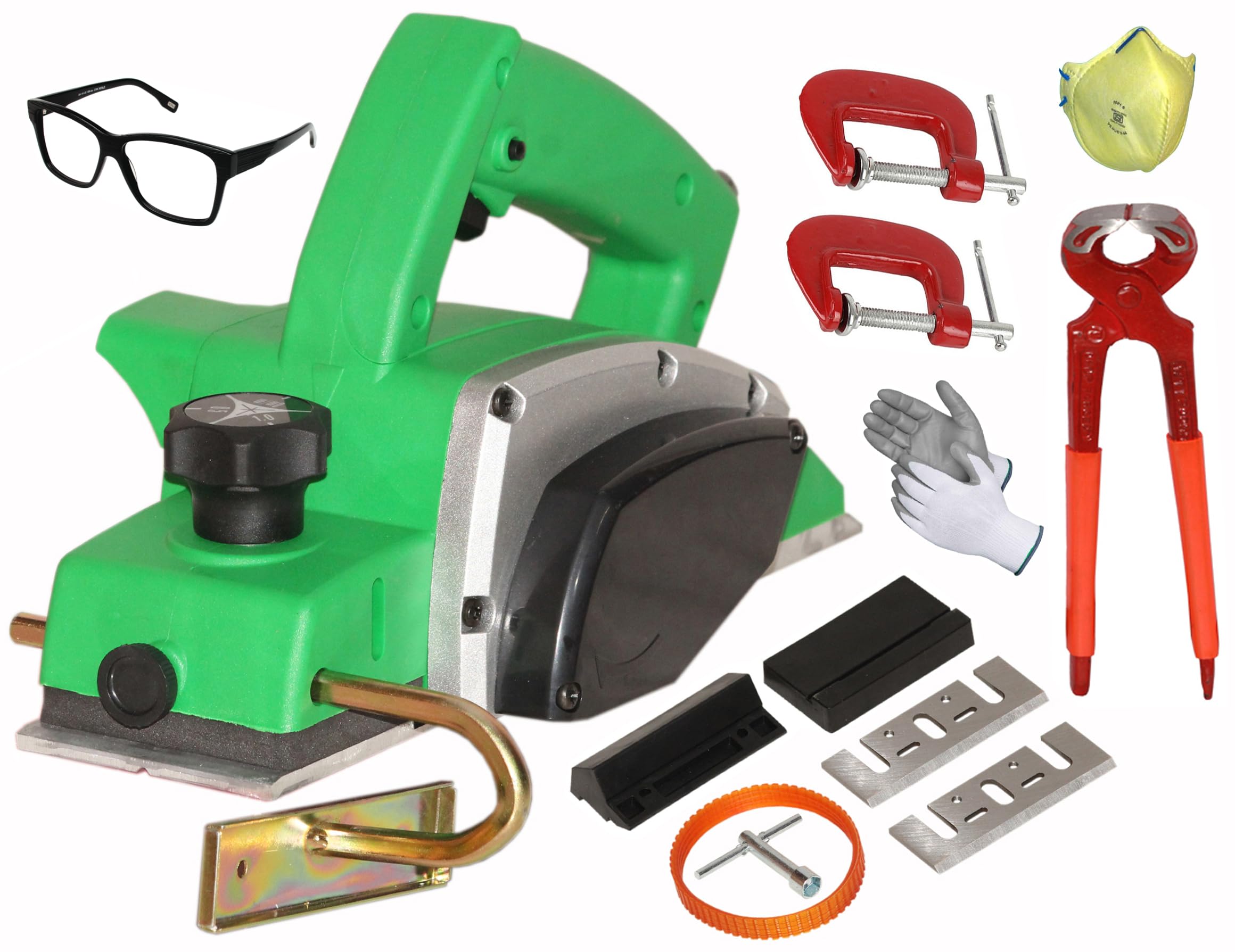 Digital Craft Wood Planer 1400W Machine of Carpentry High-Power Multi ...