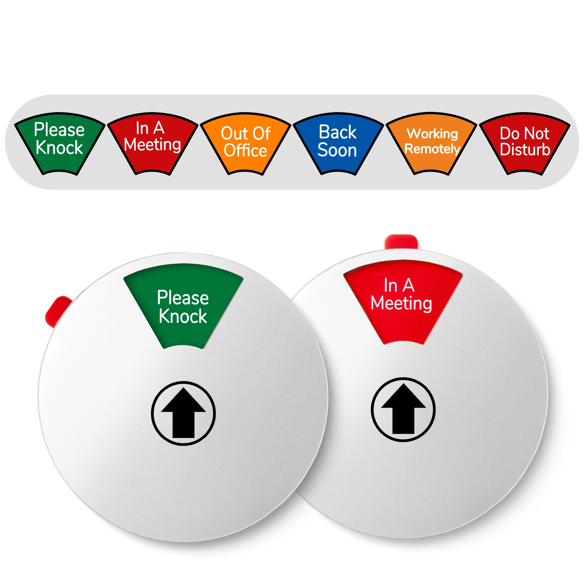 Amazon.com: Office Door Signs, Do Not Disturb, In a Meeting, Working ...