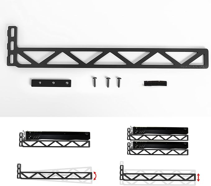 Amazon.com: Fourth Level MFG Atlas Graphics Card Brace, Anti Sag ...