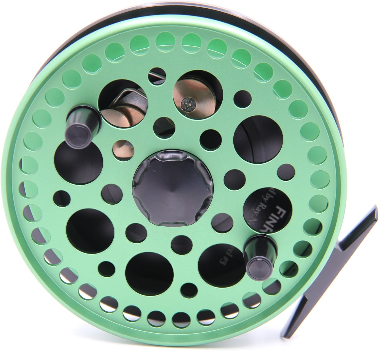 Amazon.com : 5INCH Grey Ghost Centre-PIN/Float REELS-Black-Dark Green ...