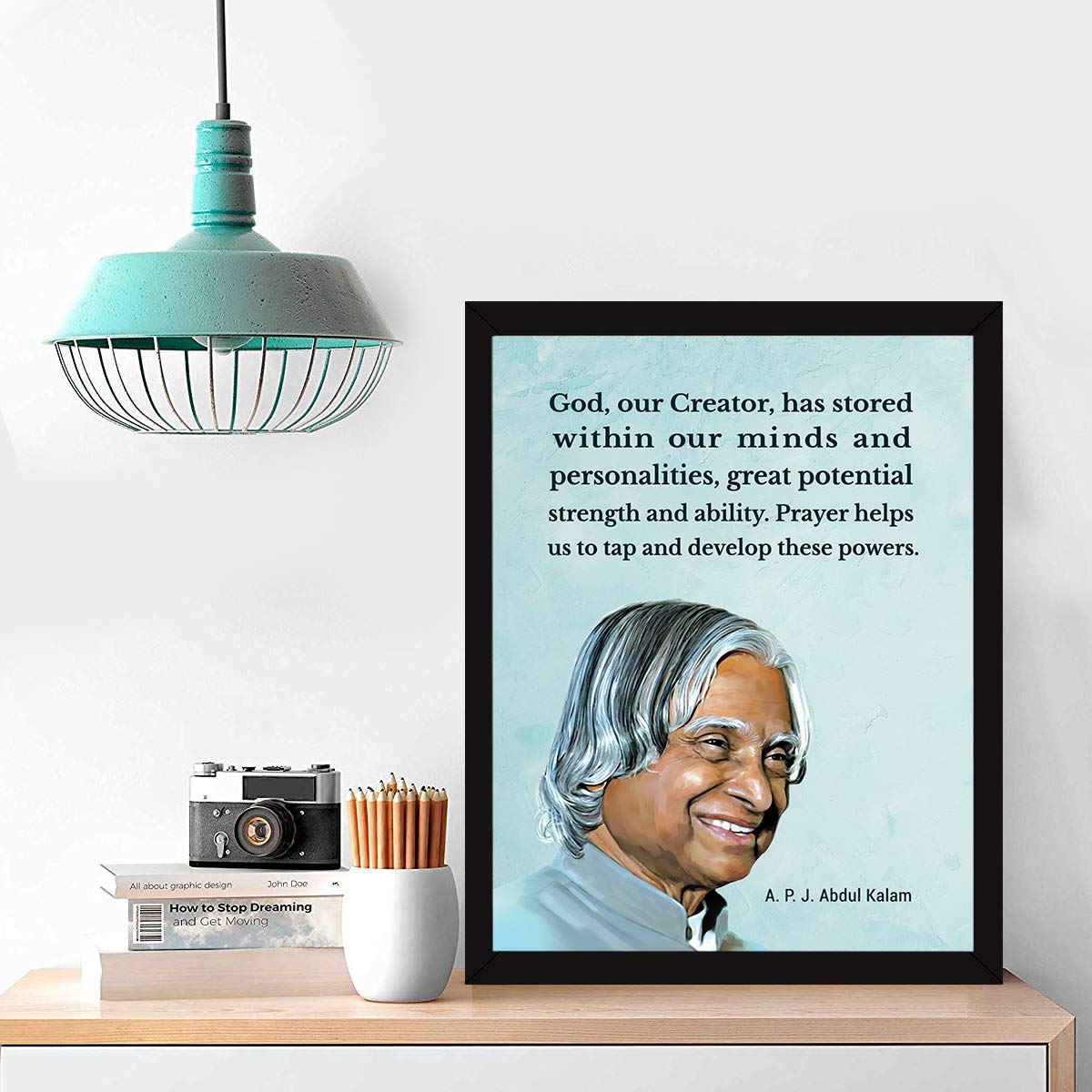 Buy Chaka Chaundh - Abdul kalam photo frames for wall - motivational ...