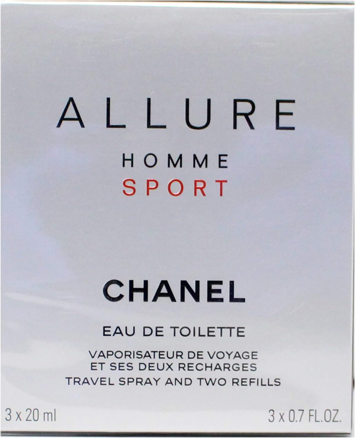 Amazon.com: Allure Sport by Chanel for Men, Cologne Spray, 5 Ounce ...