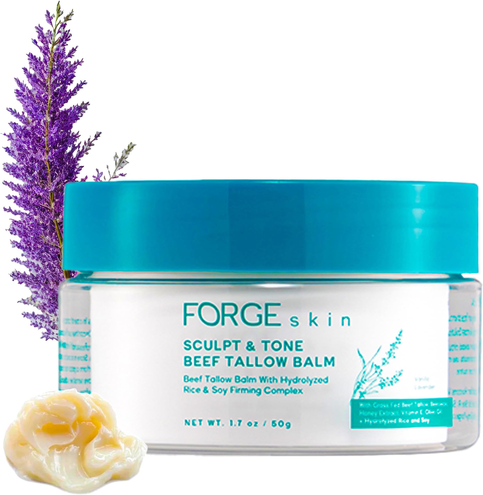 Amazon.com: Forge Skin Original Sculpt & Tone Balm Beef Tallow for Skin ...