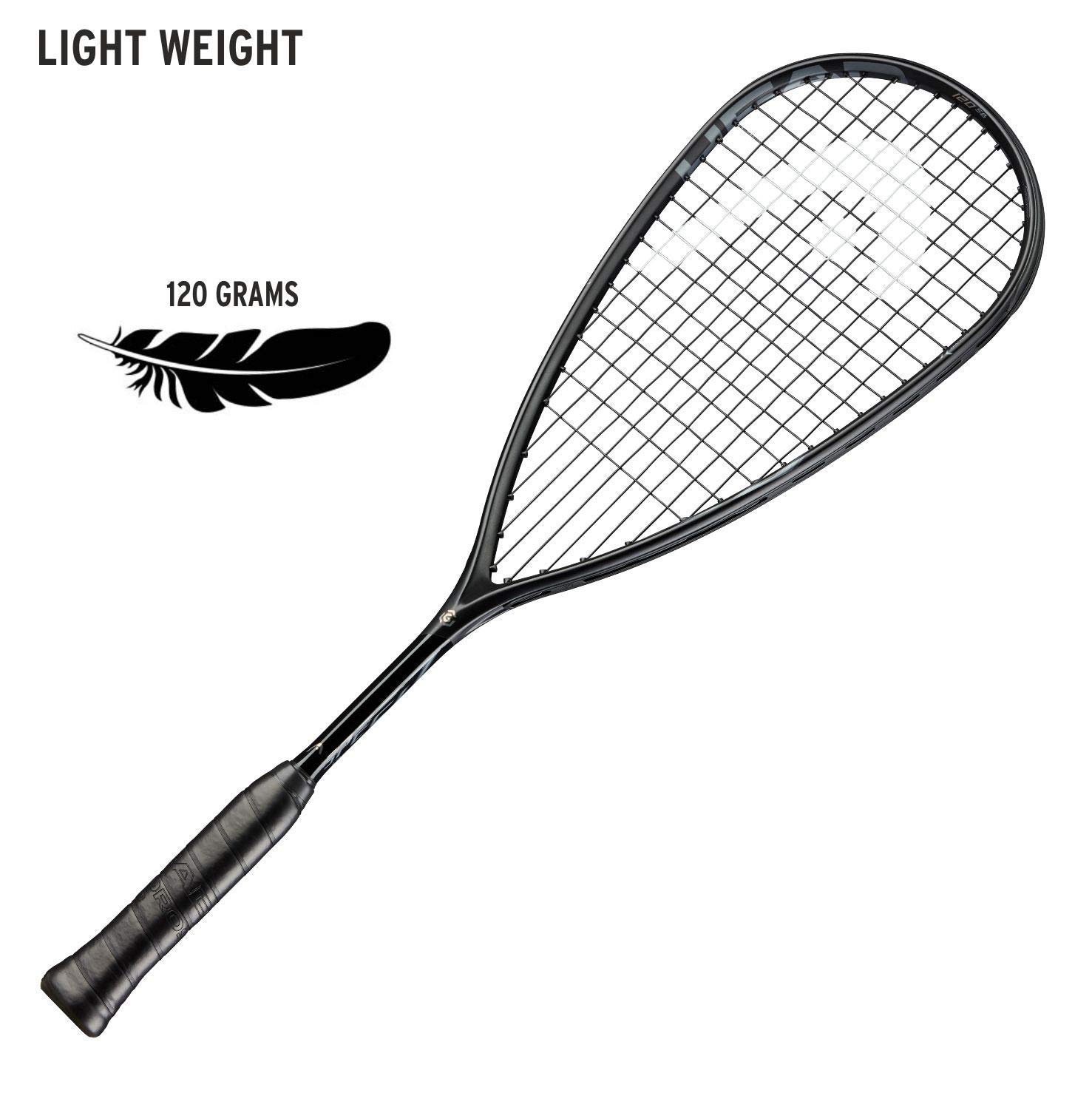 Buy HEAD Squash Racket 360 Speed 120 SB with HEAD KITBAG INFERNO-70 Green ALONGWITH Squash ...