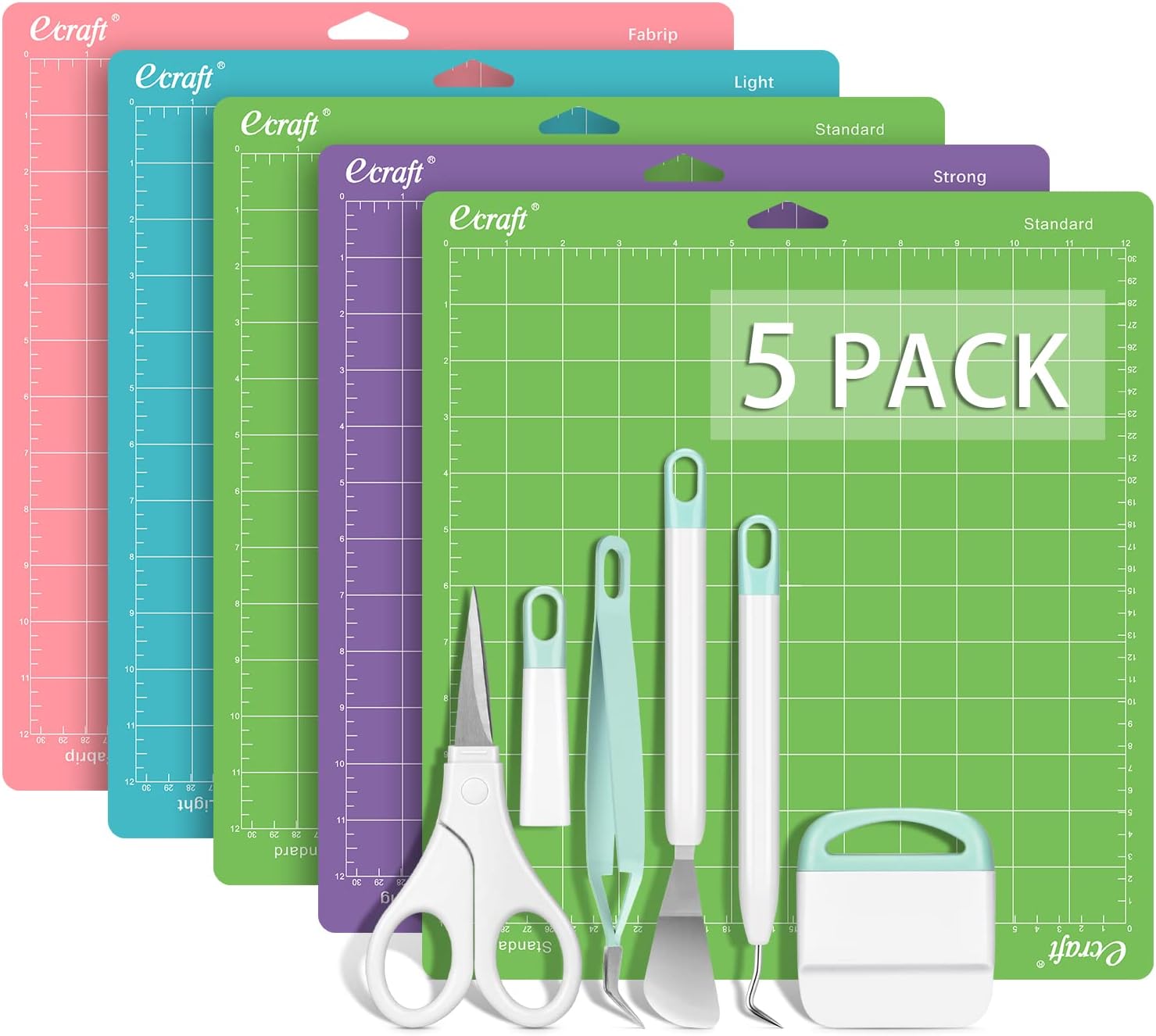 Amazon.com: Ecraft Cutting Mat for Cricut Explore Air 2/Air/One/Maker ...