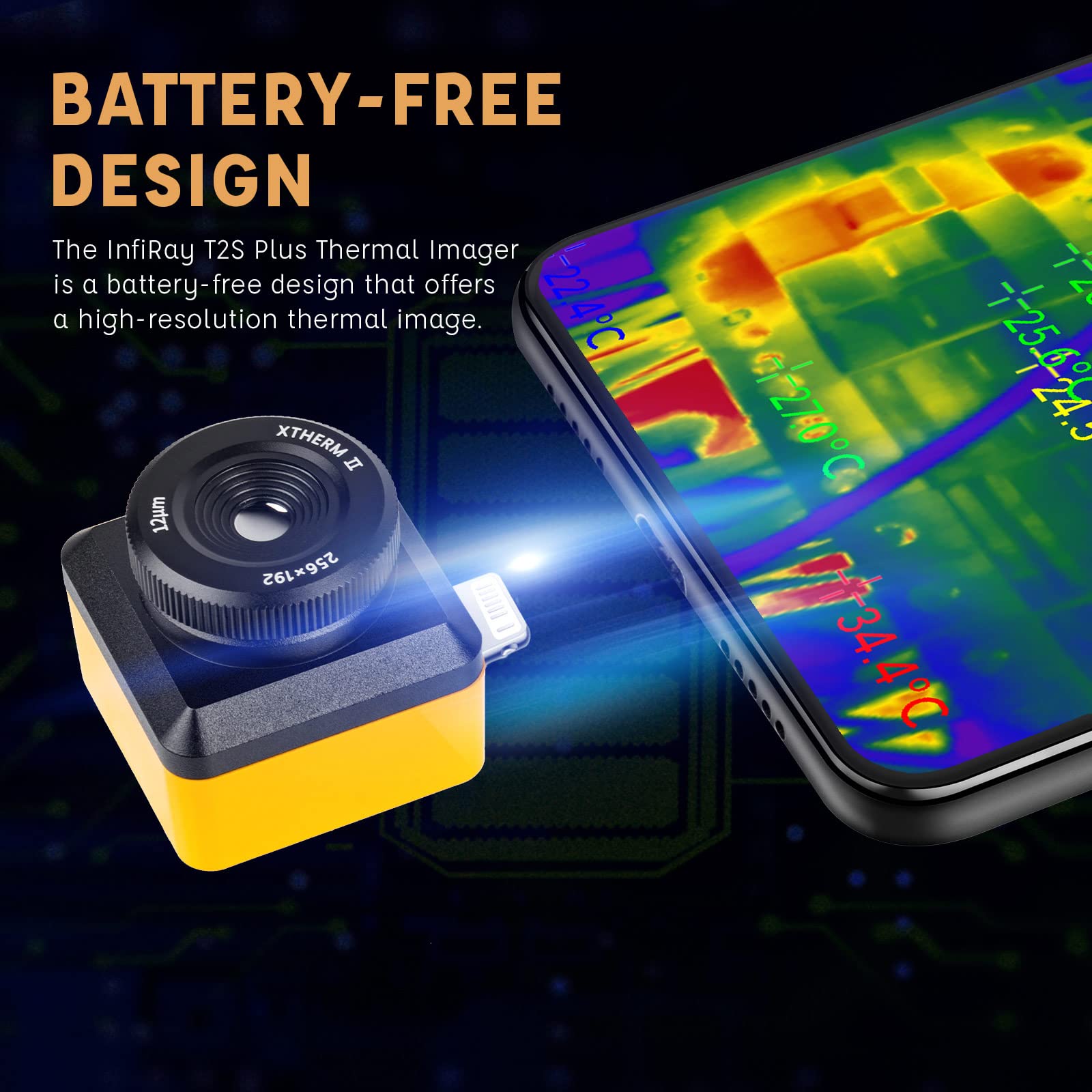 InfiRay T2S Plus Thermal Imager IR Camera Imaging, 52% OFF