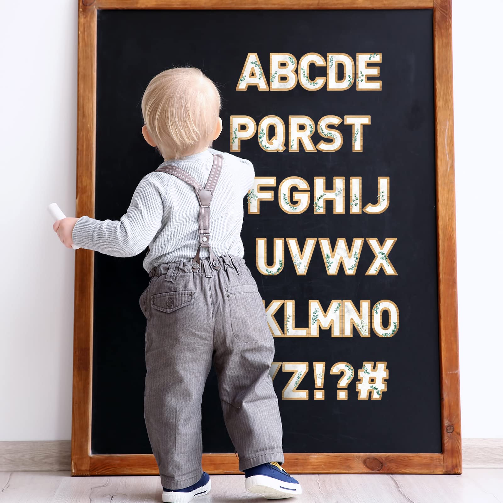 Snapklik.com : Chinco 232 Pcs 24 Sheets Large Letter Stickers 2.5 Inch ...