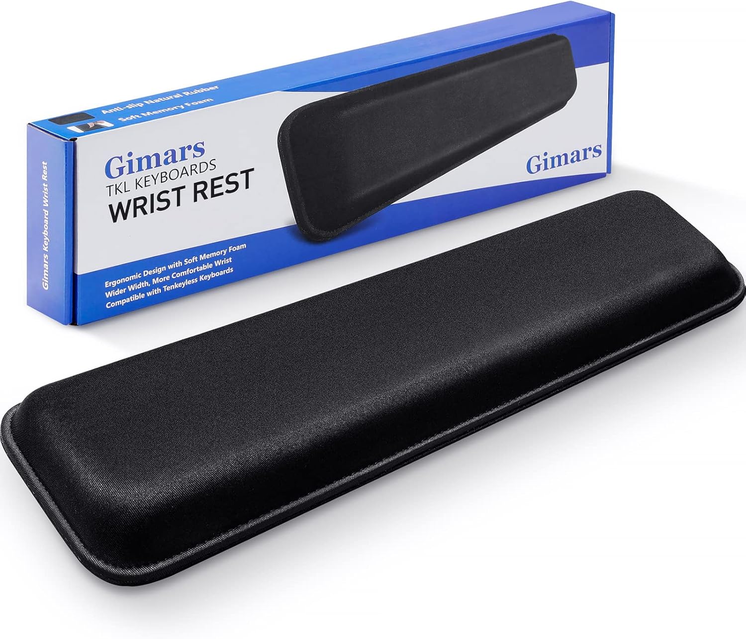 Amazon.com : Gimars Ergonomic Gaming TKL Keyboard Wrist Rest, Memory ...