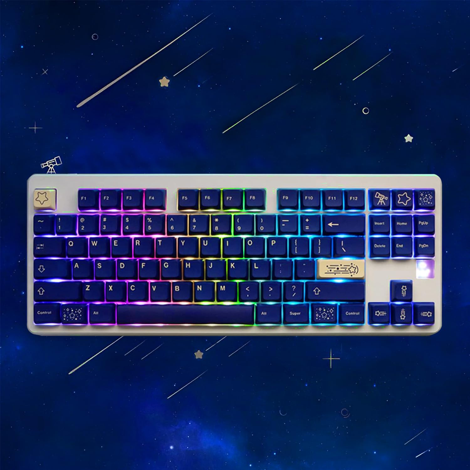 Snapklik.com : FKZ Stargazing Custom Keycaps,139 Keys XDA Profile ...