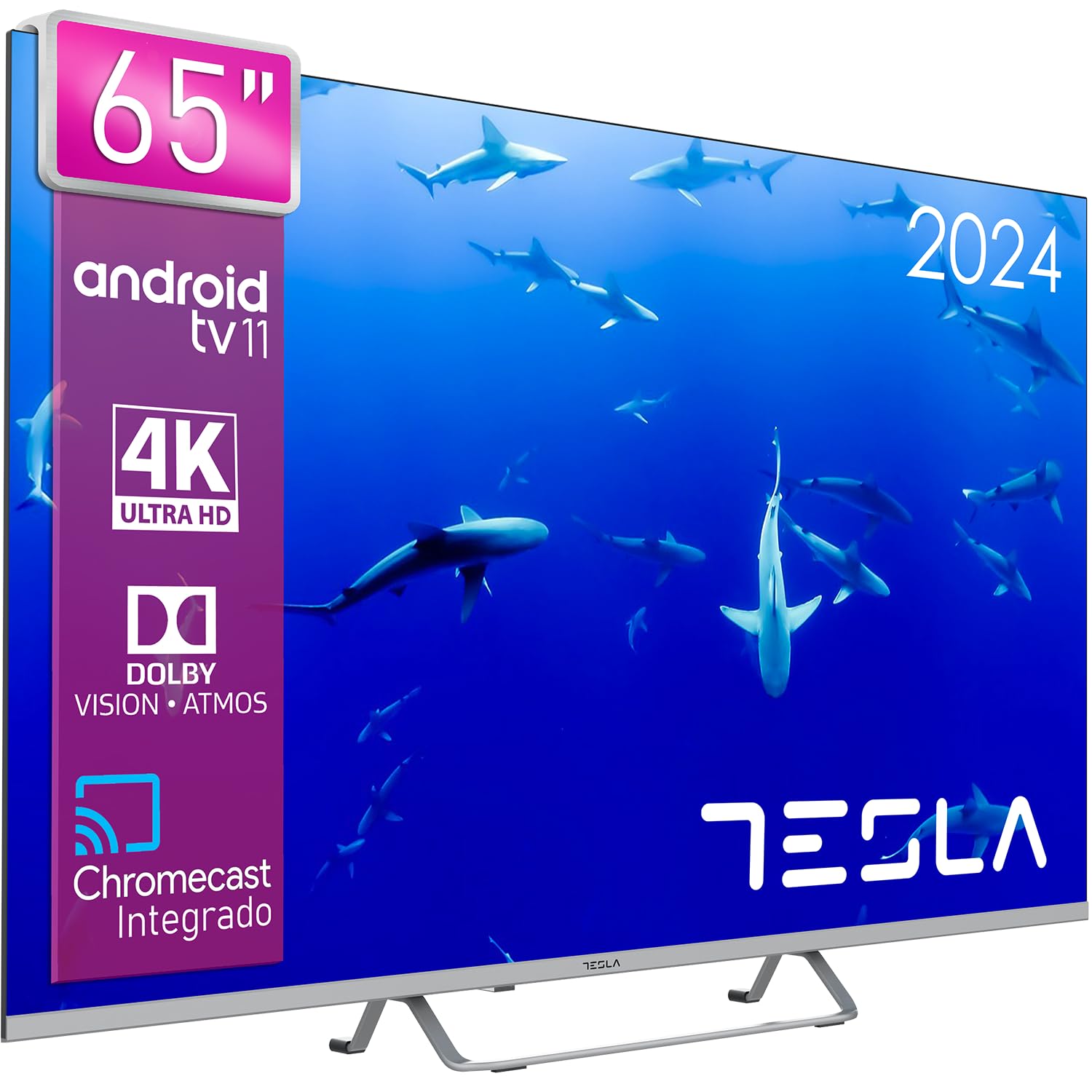 TESLA Smart TV van 65 inch (165 cm, televisie met UHD-resolutie ...