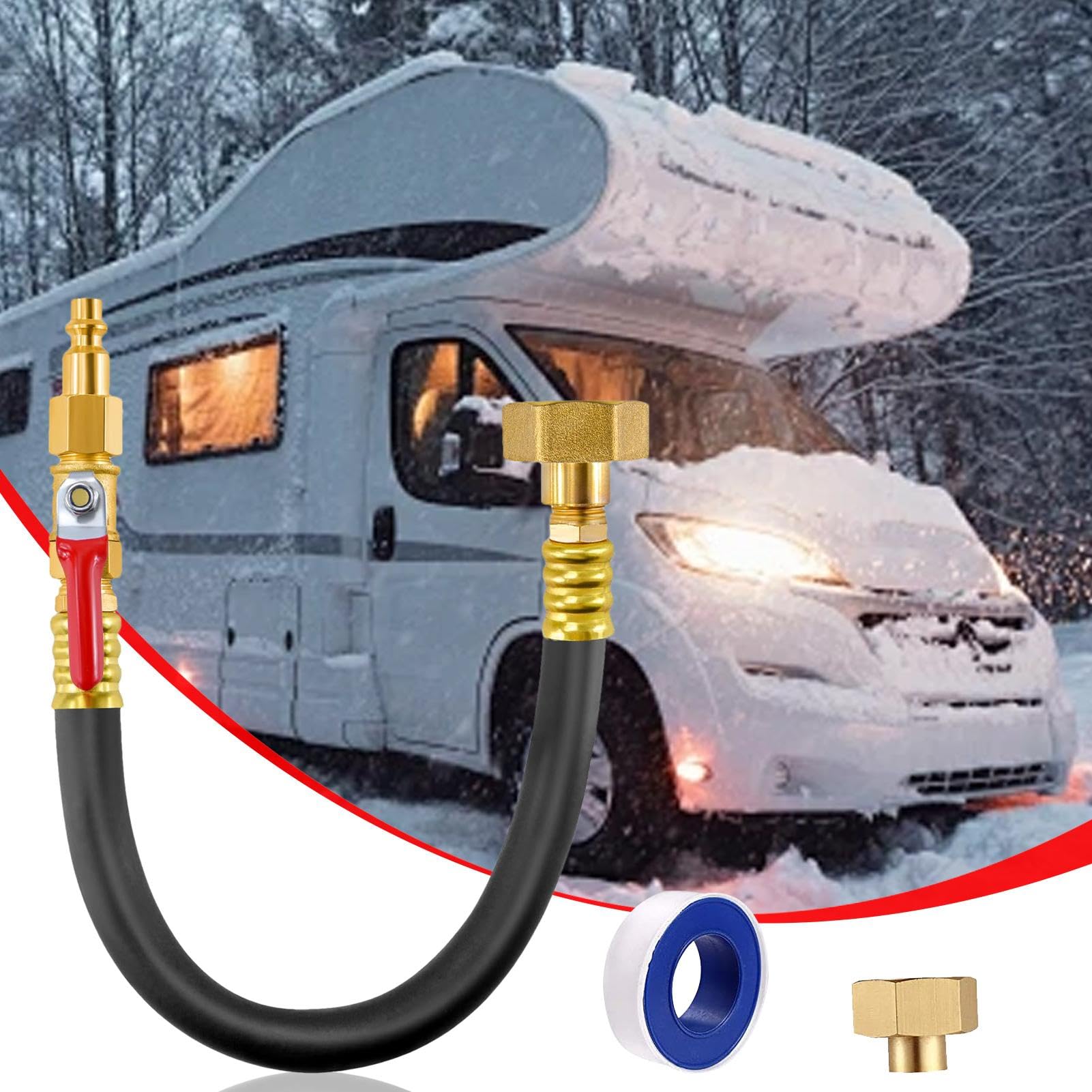 Sprinkler Blow Out Plug Blowout Adapter Winterize 12 Fanovo Rv