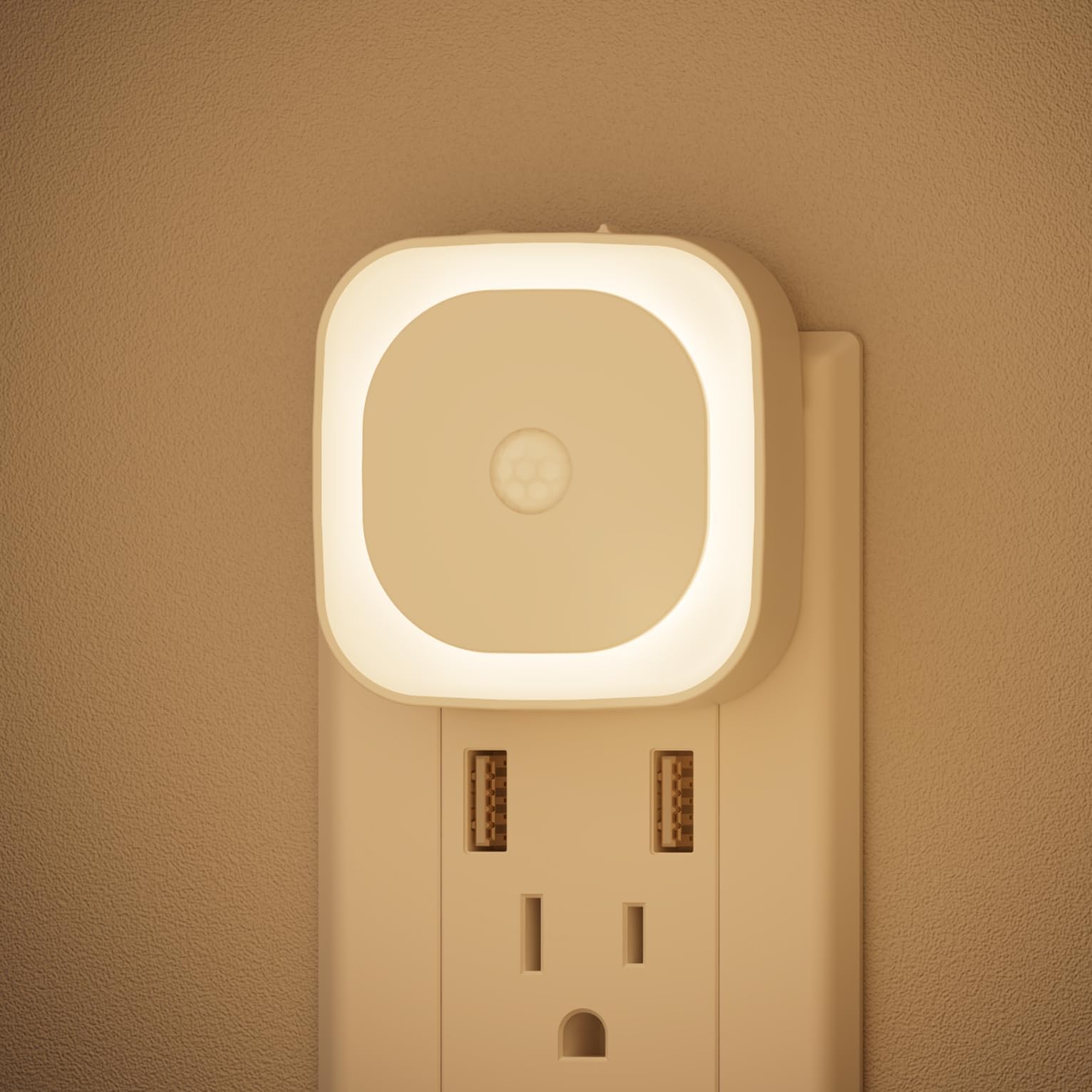 Westek Senti LED Motion Sensor Night Light – Indoor Plug-in Dusk/Dawn ...